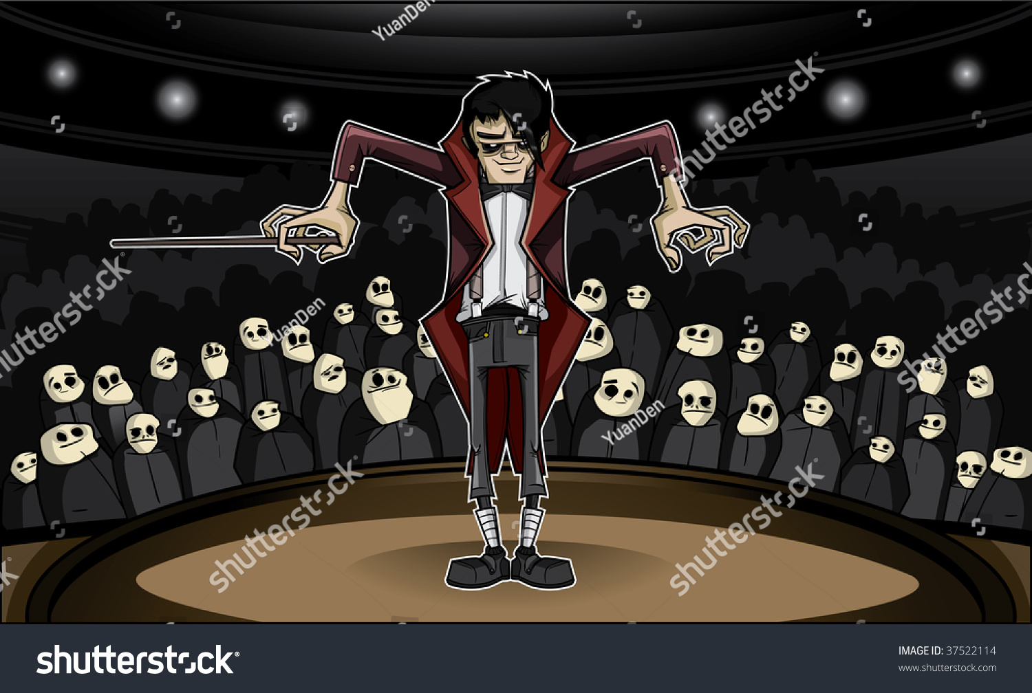 Conductor Hall Stock Vector (Royalty Free) 37522114 | Shutterstock