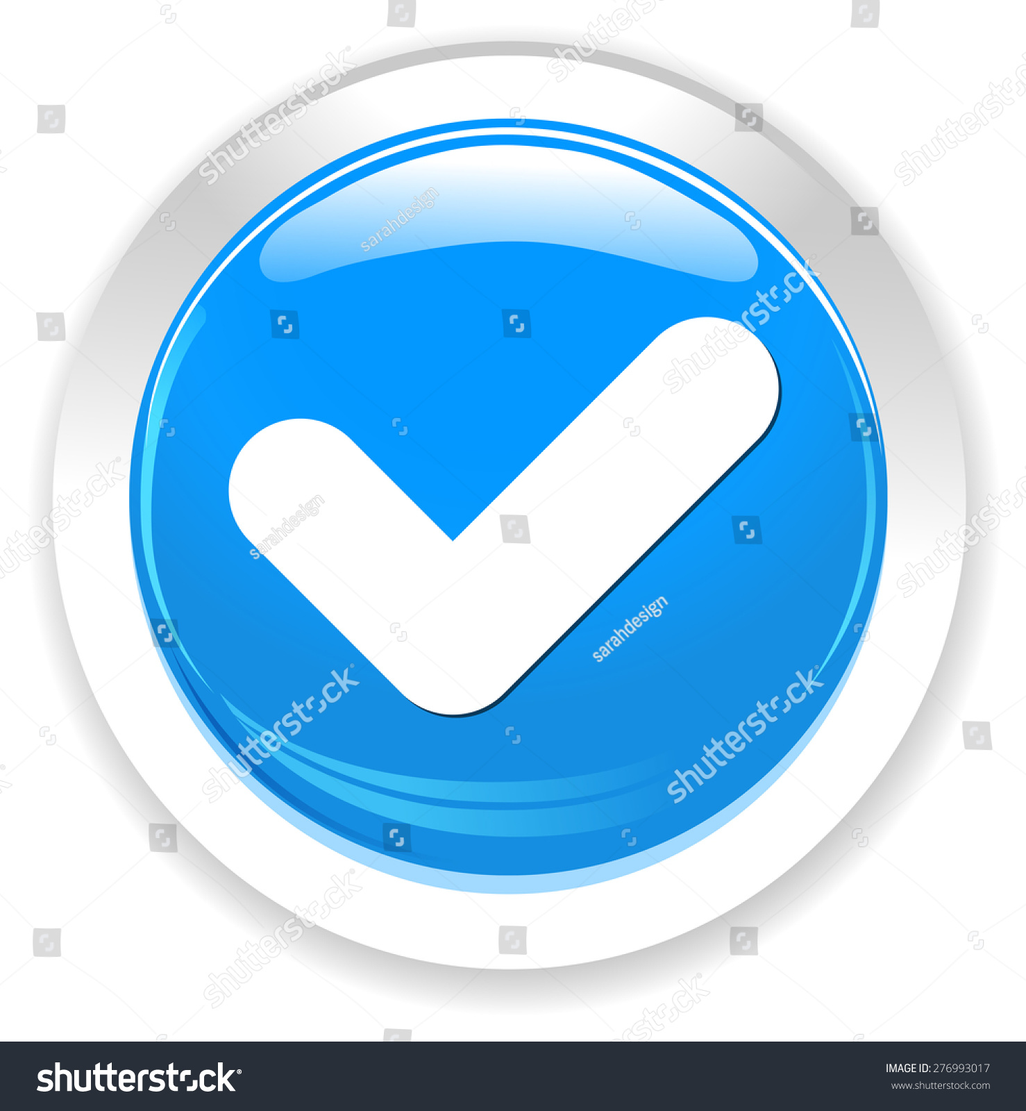 Confirm Icon Stock Vector (Royalty Free) 276993017 | Shutterstock