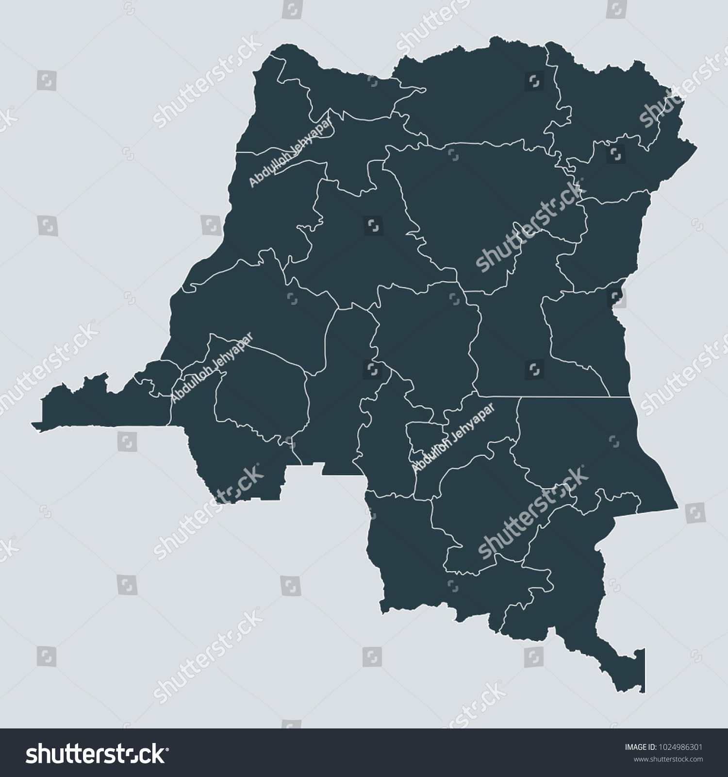 1,015 Drc map Images, Stock Photos & Vectors | Shutterstock