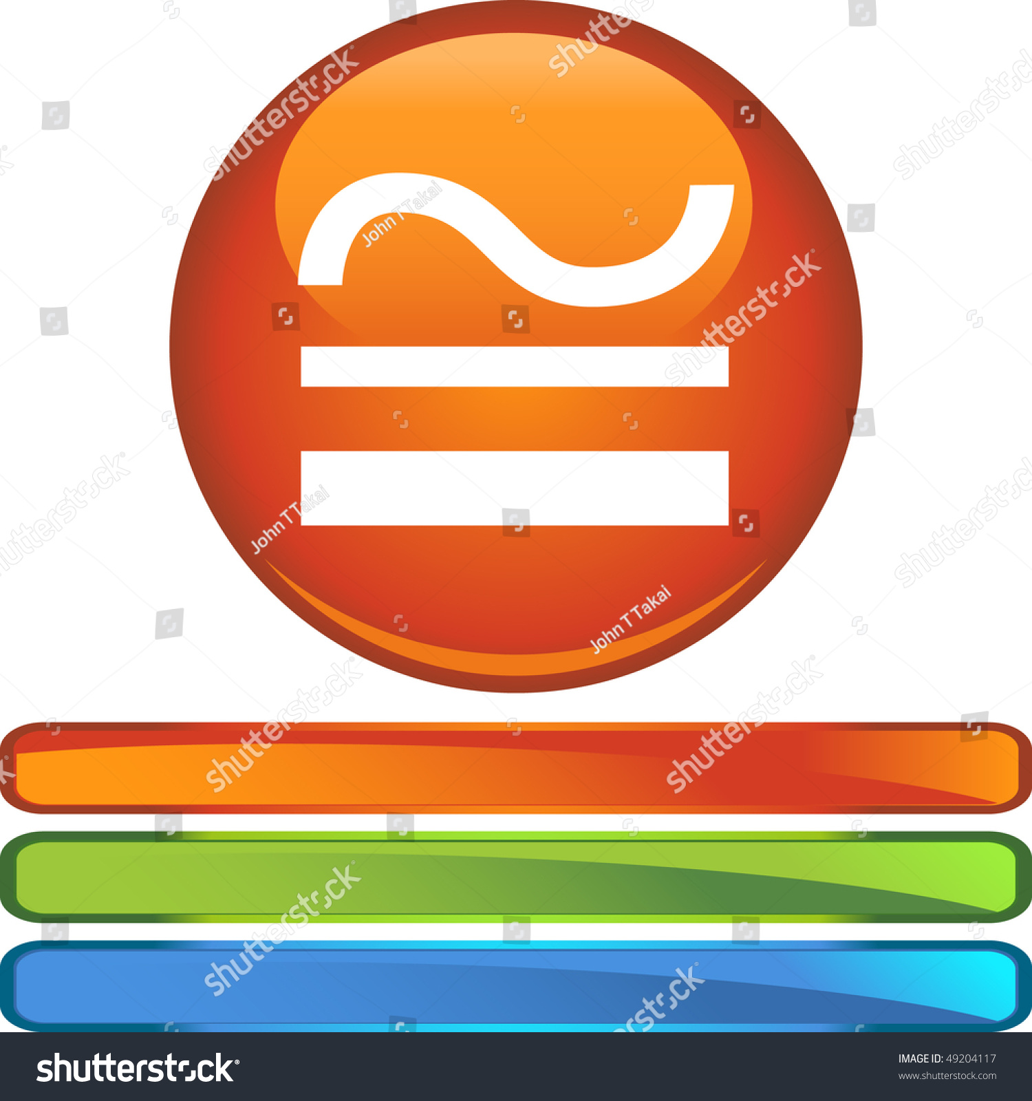 Símbolo de congruencia: vector de stock (libre de regalías) 49204117 ...