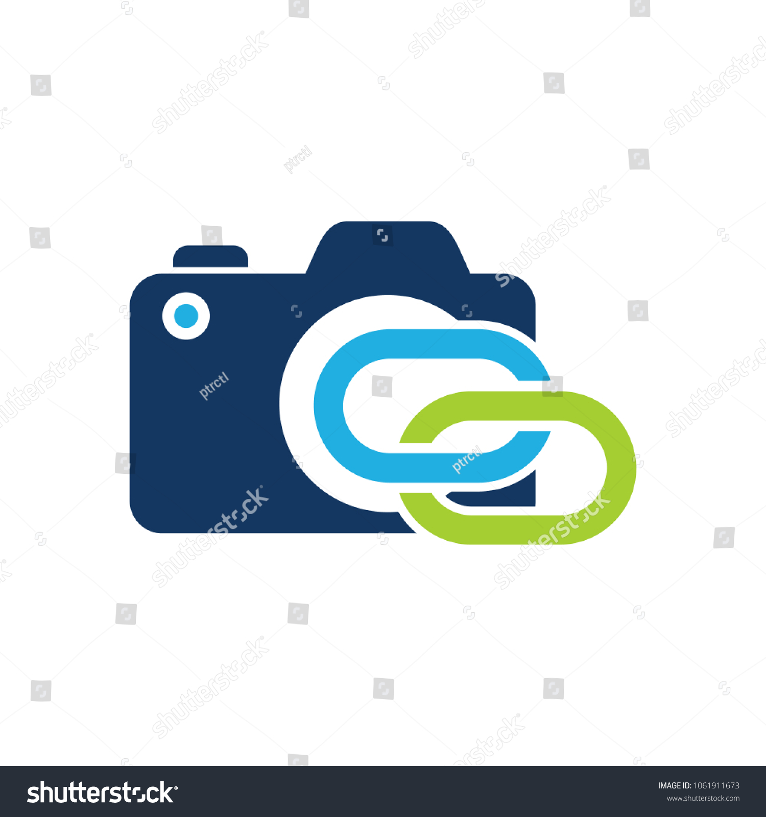 Connect Camera Logo Icon Design Stock Vector (Royalty Free) 1061911673 ...