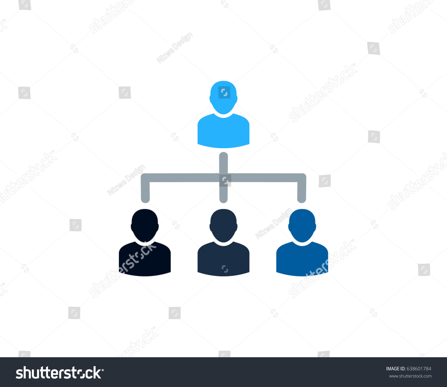 Connect Management User Icon Logo Design: เวกเตอร์สต็อก (ปลอดค่า ...