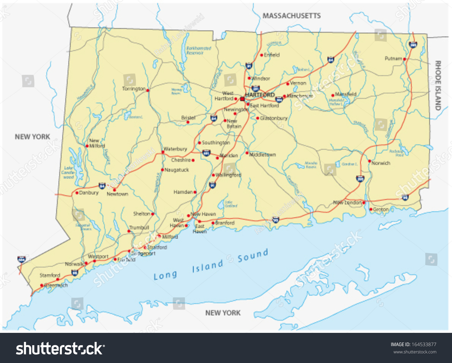 6,745 Map of connecticut Images, Stock Photos & Vectors | Shutterstock
