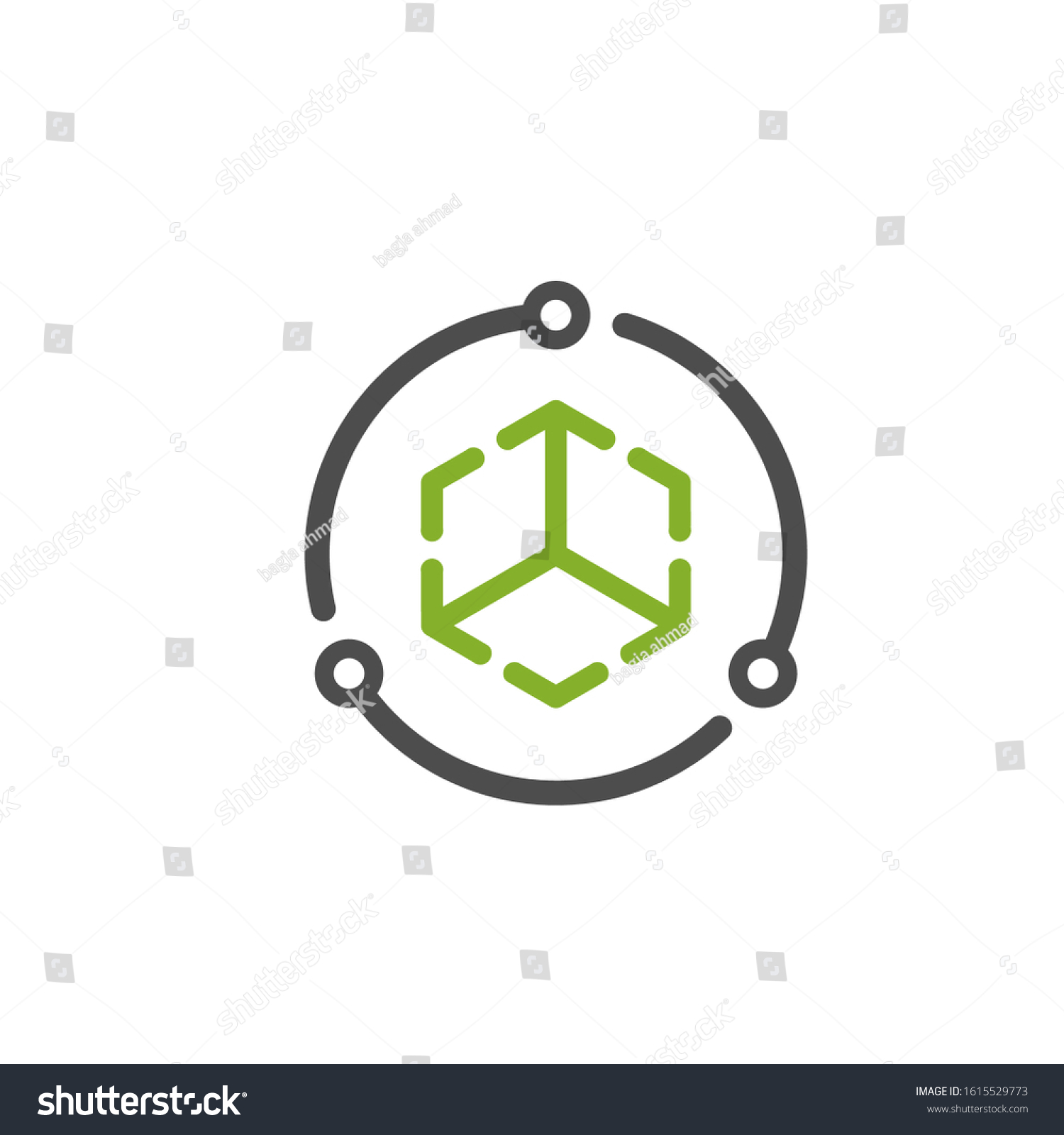 Connection Data Logo Design Vector Template Stock Vector (Royalty Free ...