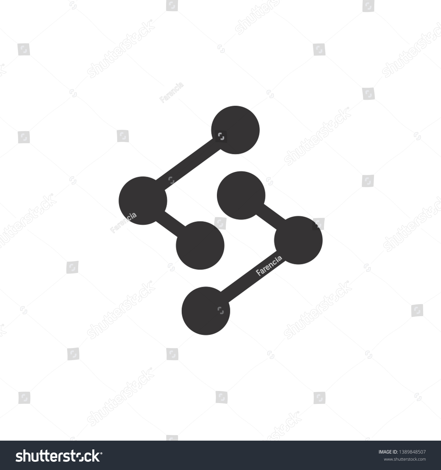 Connection Icon Mark Vector Illustration Stock Vector (Royalty Free ...