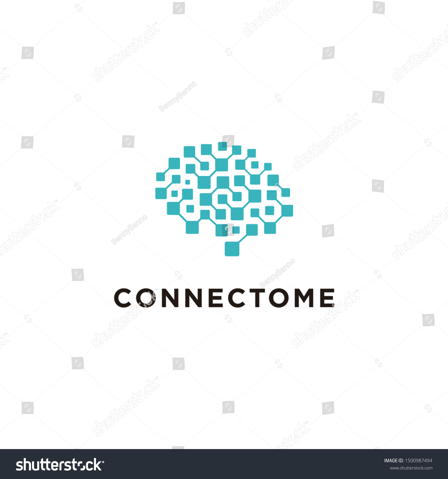 Connectome Logo Design Concept Design Vector Stock Vector (Royalty Free ...