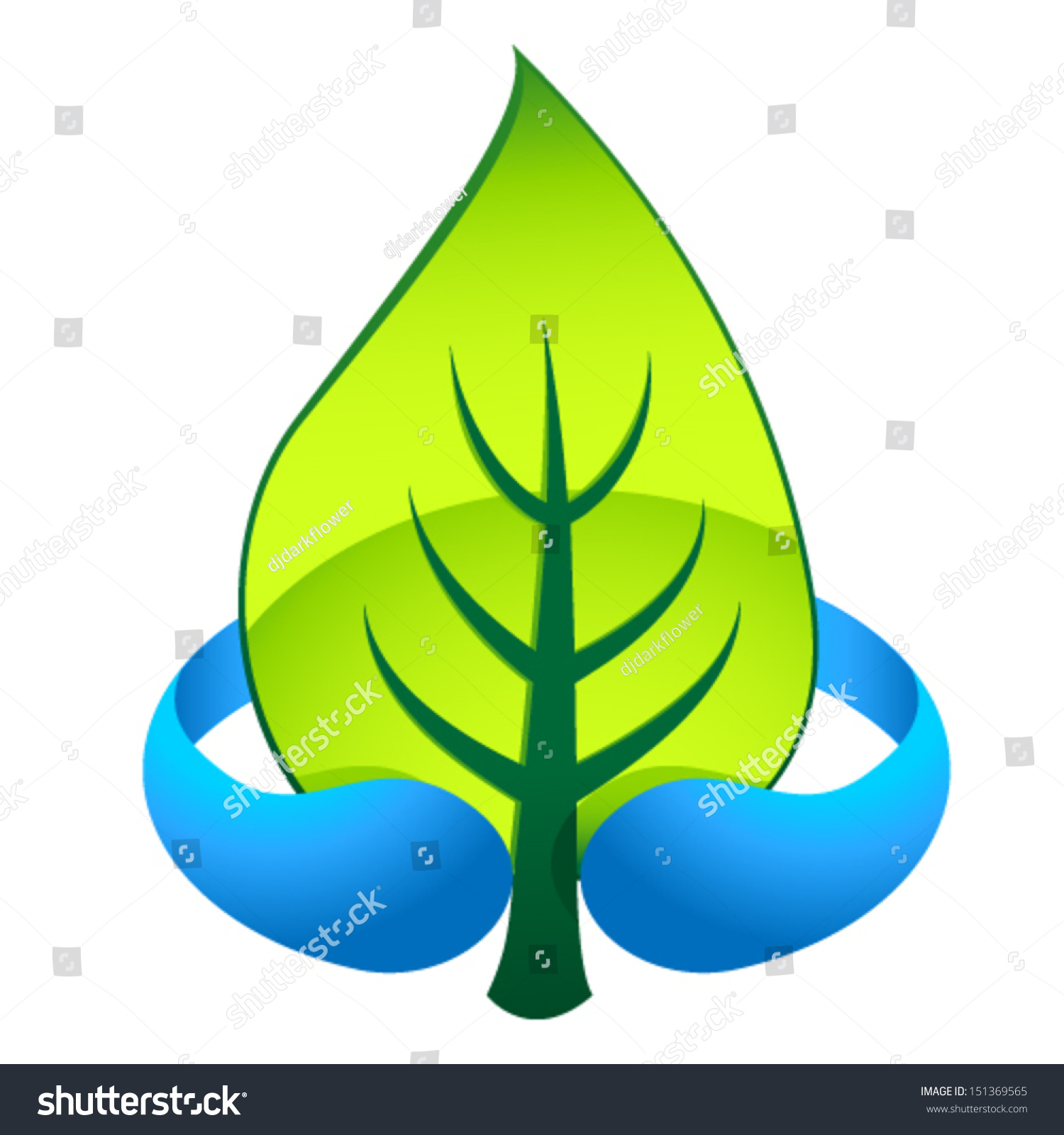 Conservation Eco Sign Stock Vector (Royalty Free) 151369565