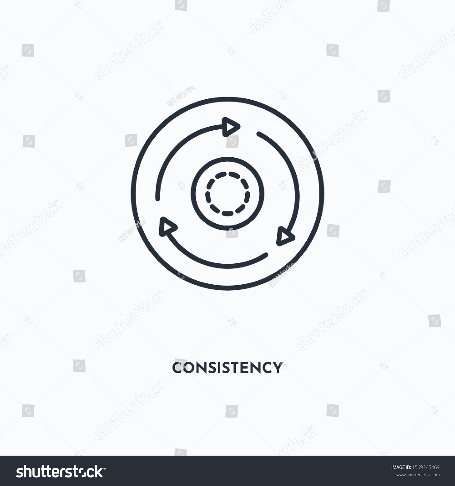 icono de esquema de coherencia. Simple: vector de stock (libre de ... icono de esquema de coherencia. Simple: vector de stock (libre de ...