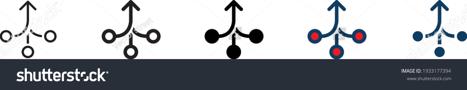 3,105 Merging lines icon Images, Stock Photos & Vectors | Shutterstock