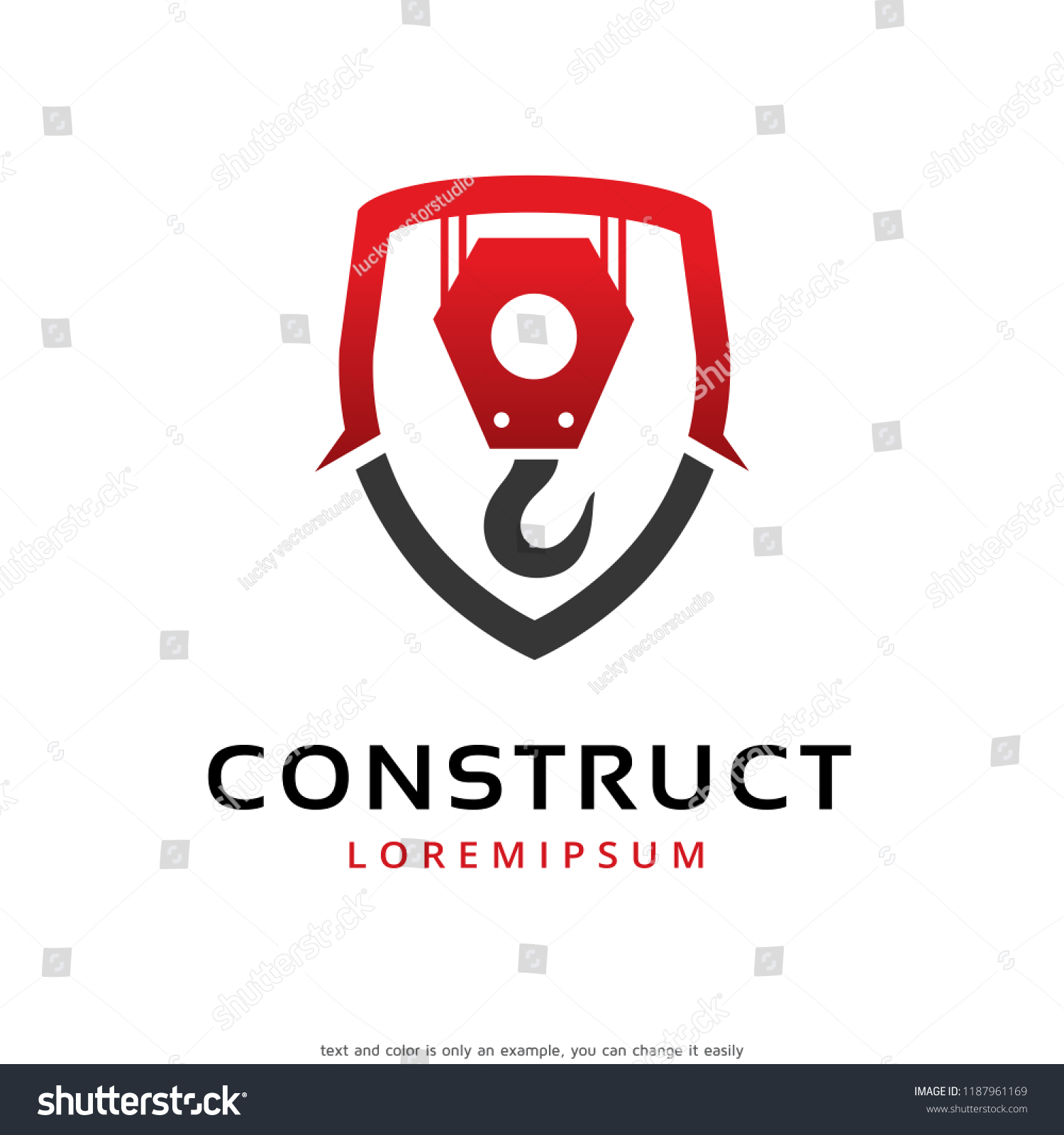 Construct Logo Template Design Vector Emblem Stock Vector (Royalty Free ...