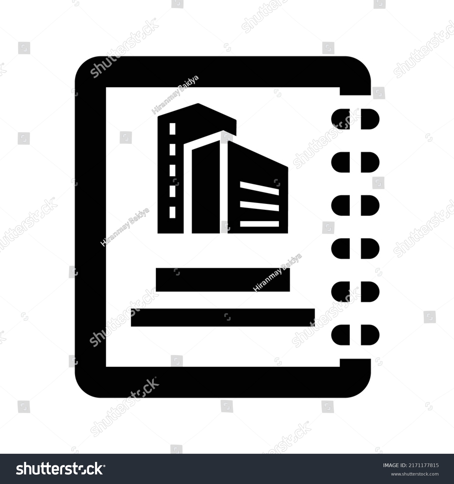 Construct Project Icon Black Vector Illustration Stock Vector (Royalty ...