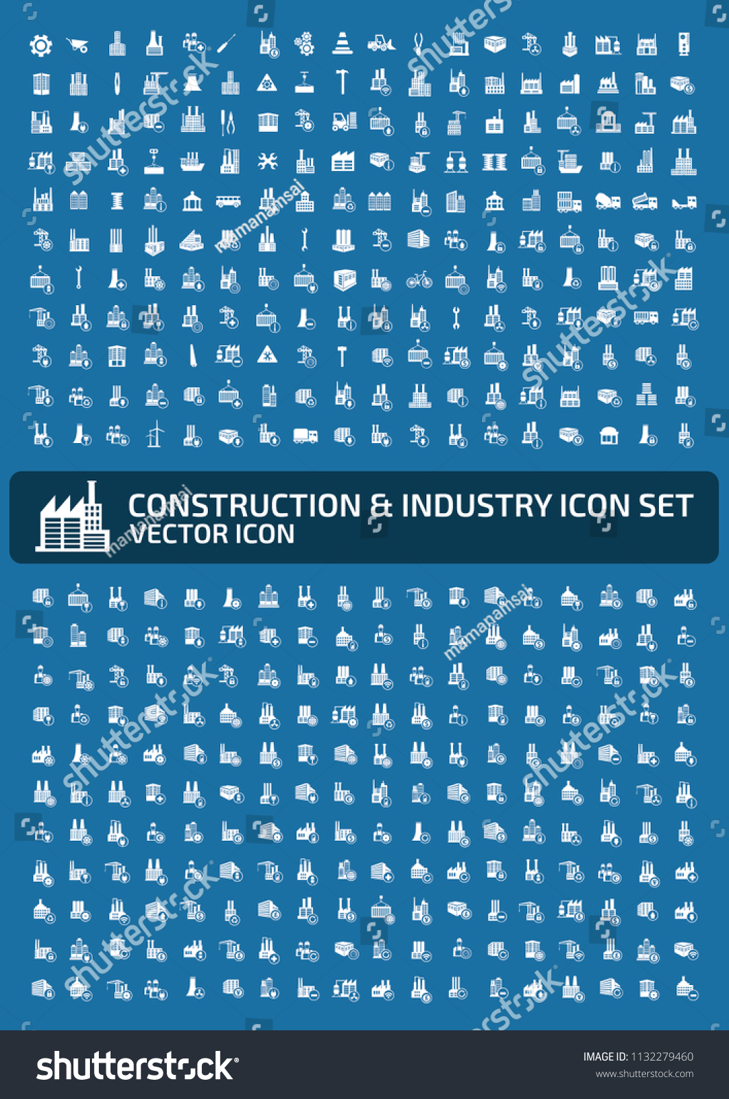 Construction Industry Vector Icon Stock Vector (Royalty Free ...