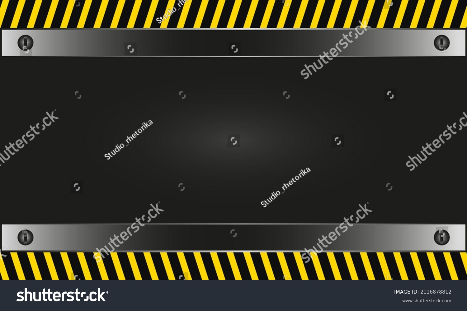 Construction Background Template Industry Project Builder Stock Vector ...