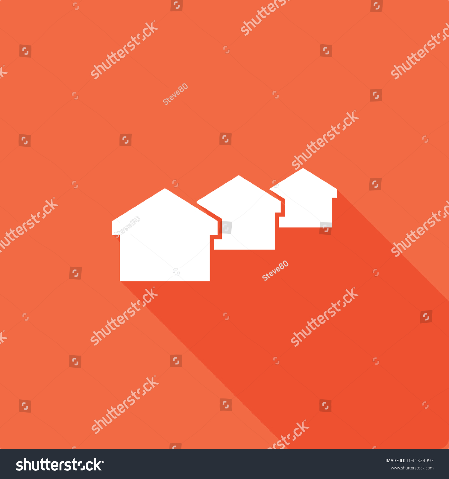 Construction House Icon Stock Vector Eps10 Stock Vector (Royalty Free ...