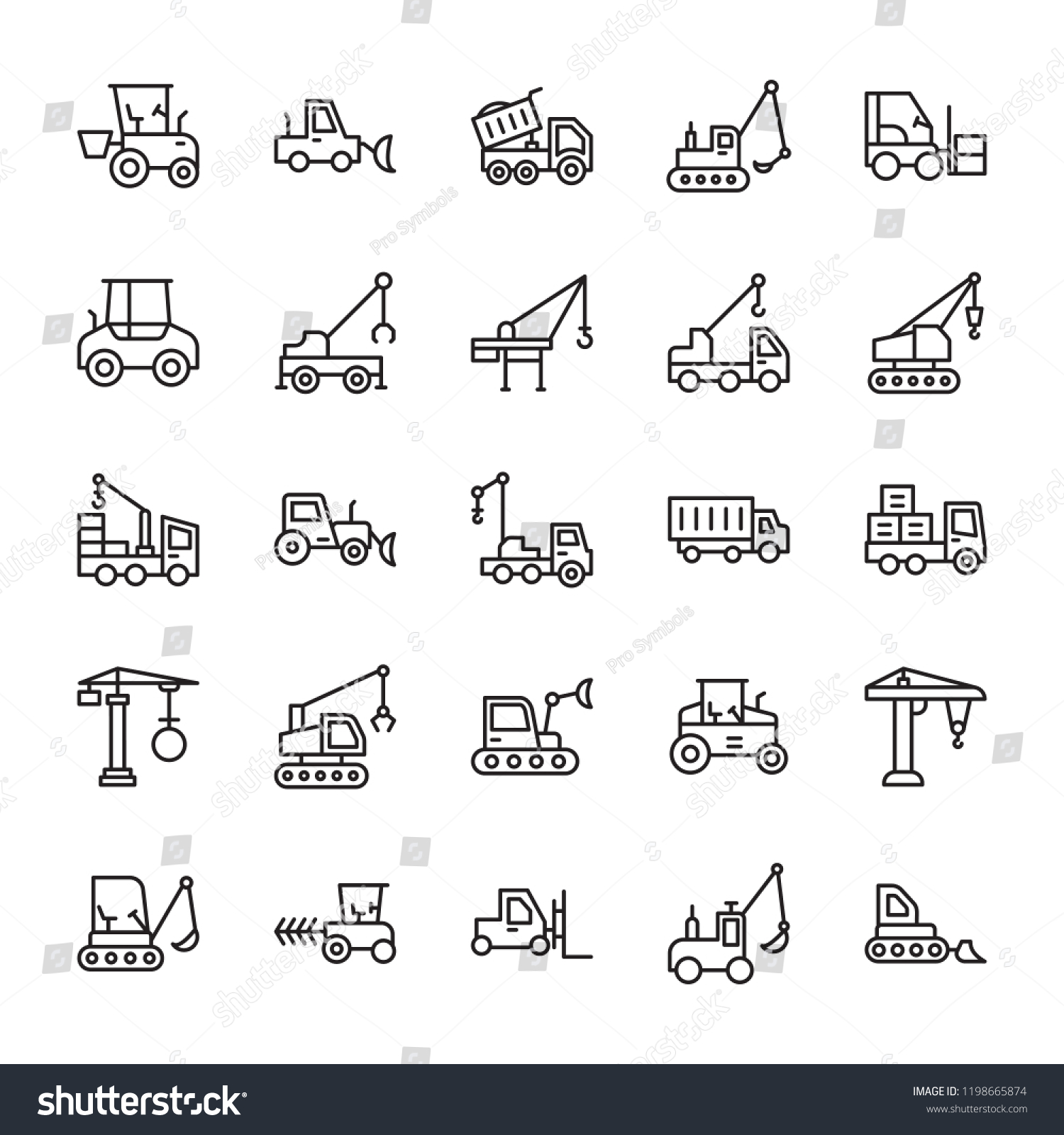 119,724 Construction machinery icons Images, Stock Photos & Vectors ...