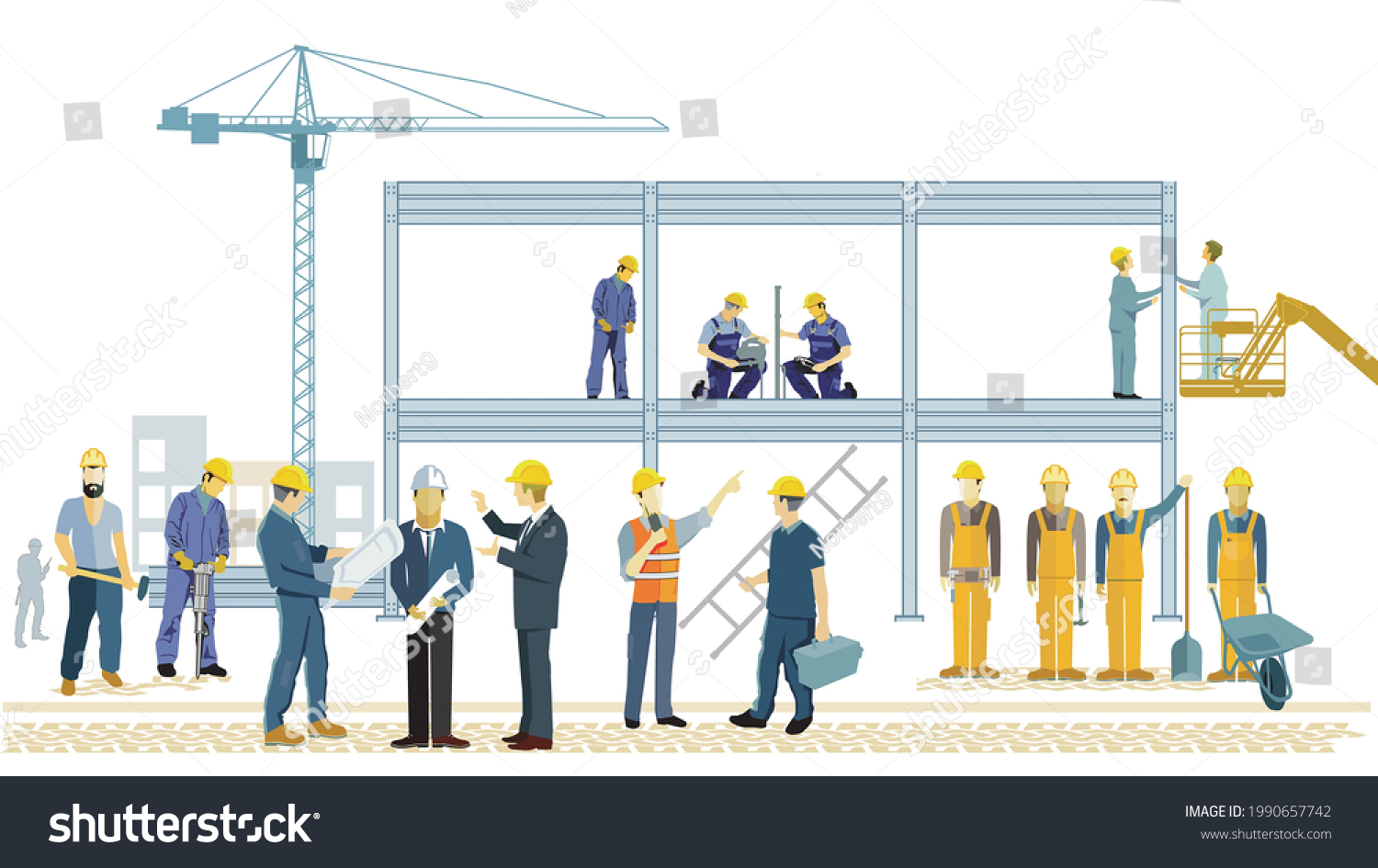 Scaffolding man Images, Stock Photos & Vectors | Shutterstock