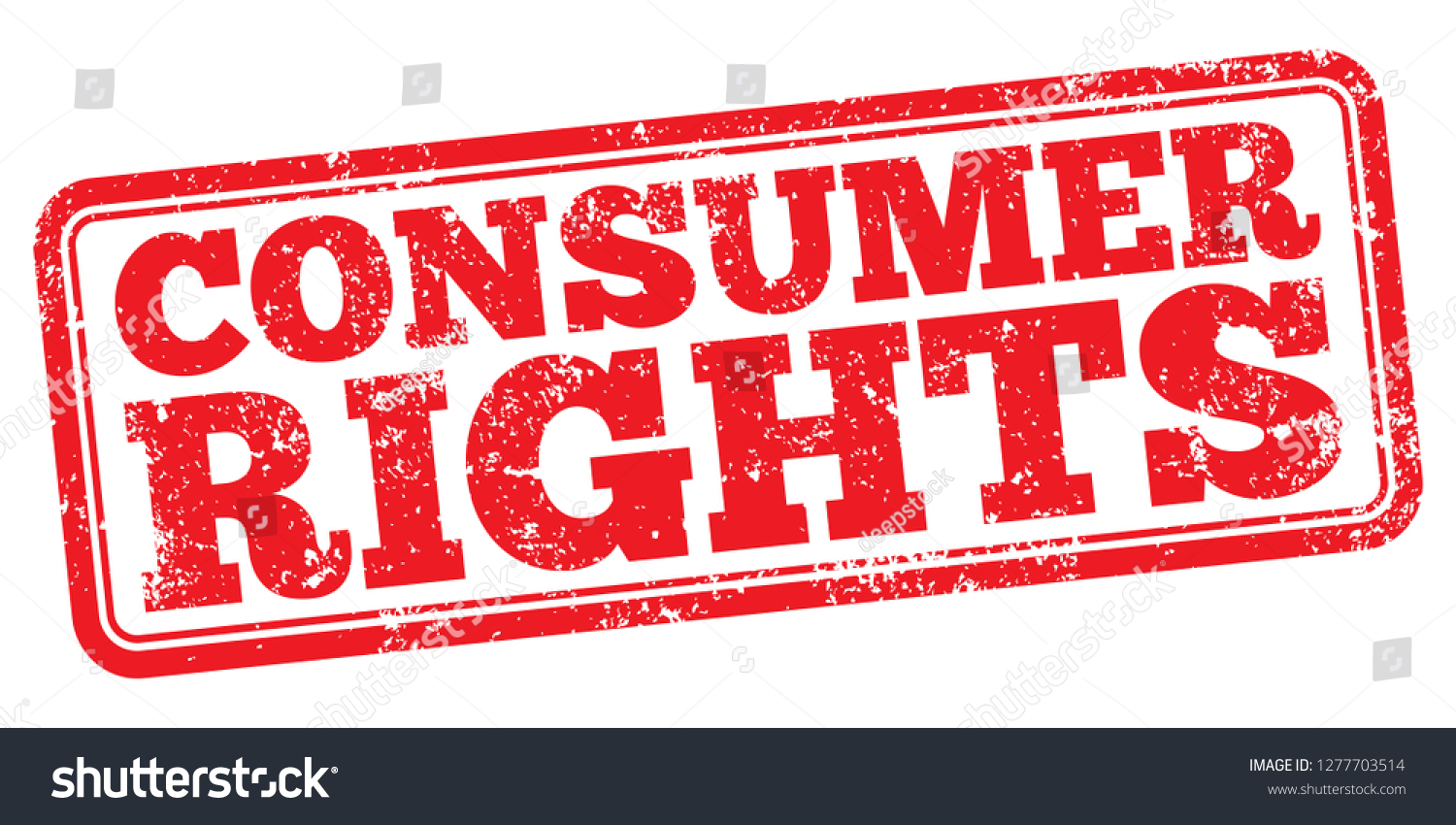Consumer Rights Stamp Stock Vector (Royalty Free) 1277703514 | Shutterstock