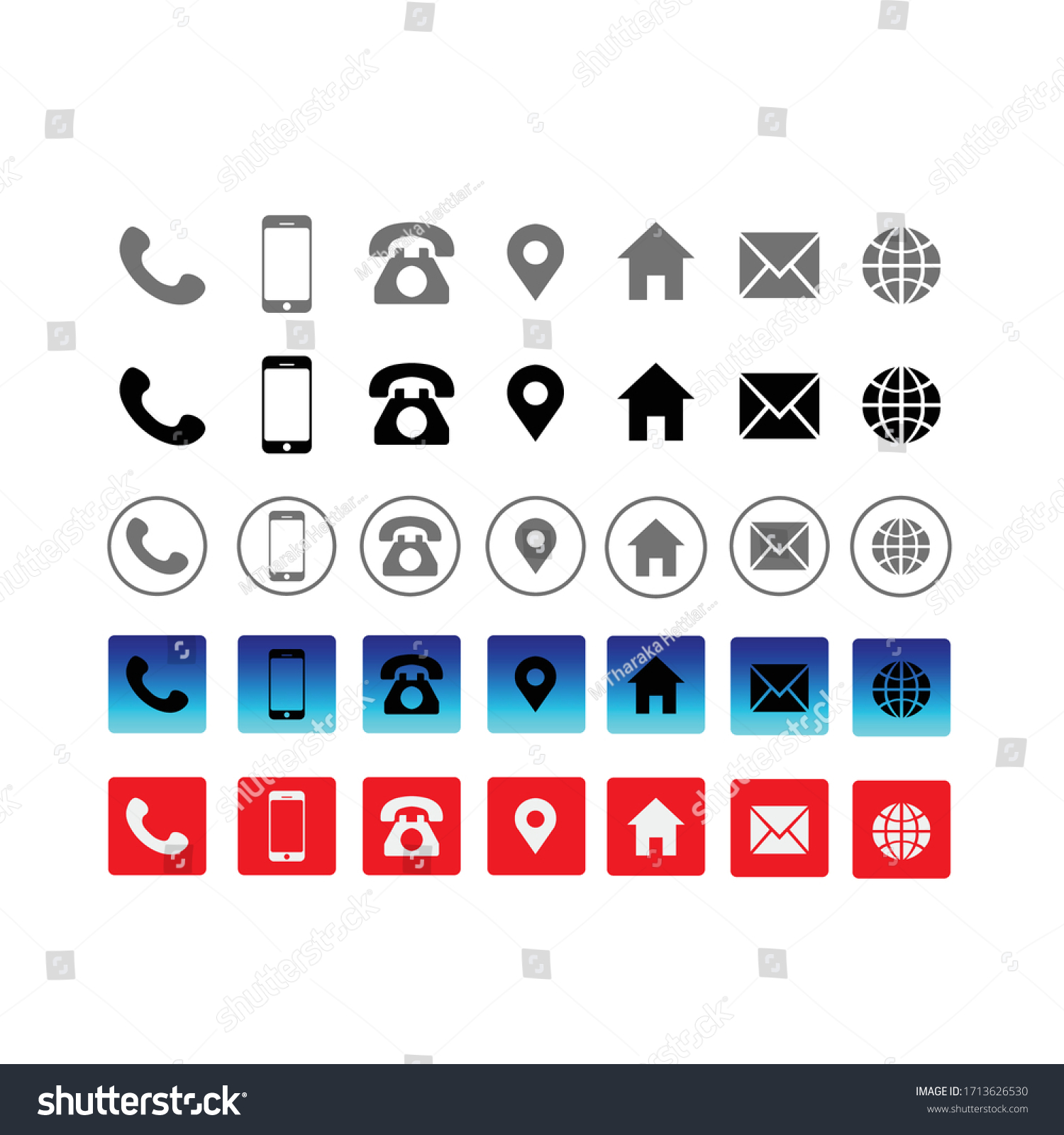 Contact Information Icon Vector Format: เวกเตอร์สต็อก (ปลอดค่าลิขสิทธิ์ ...