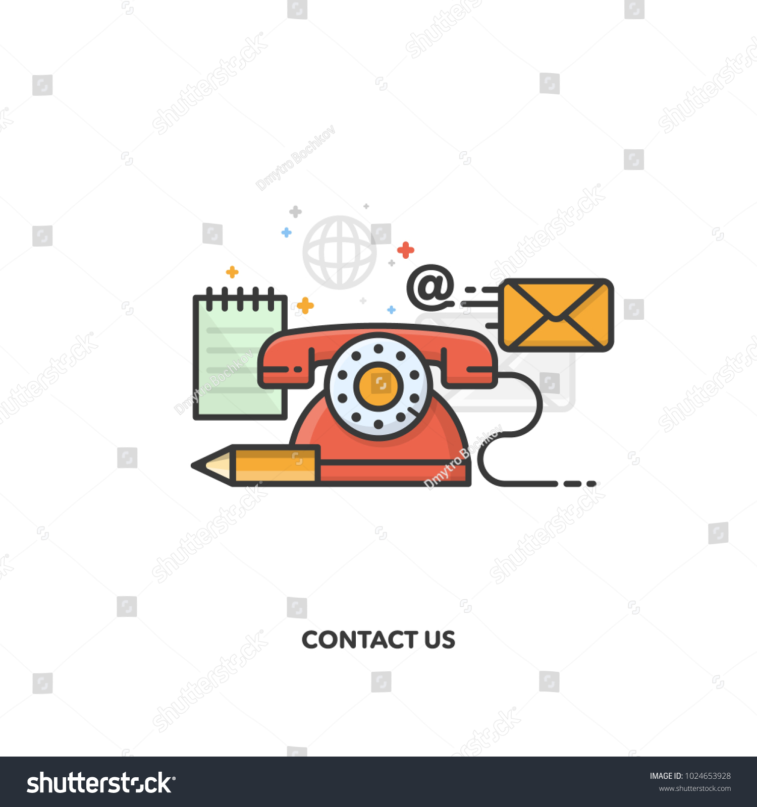 5,718 Contact us art Images, Stock Photos & Vectors | Shutterstock