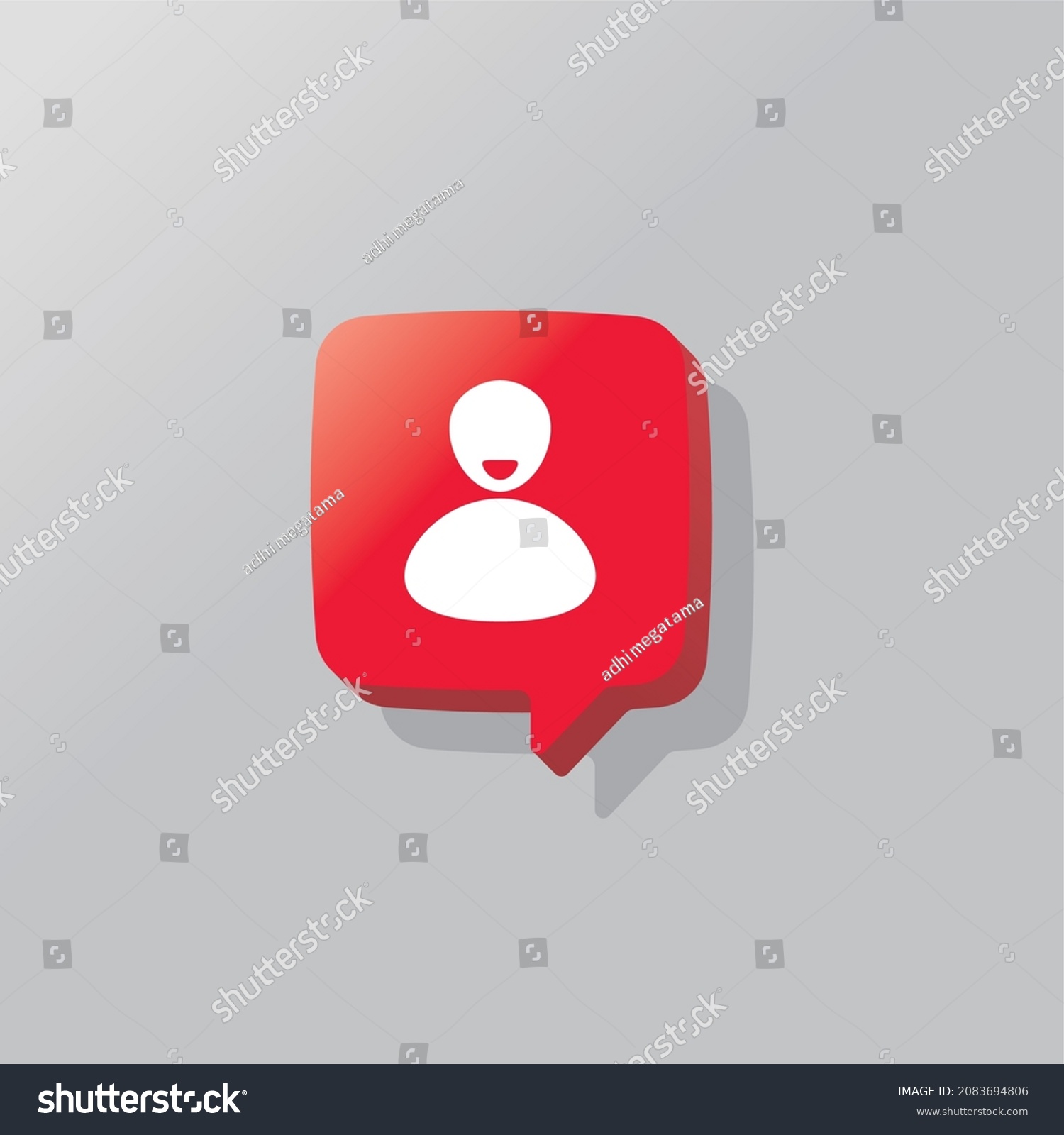 14,110 User avatar bubble Stock Illustrations, Images & Vectors ...