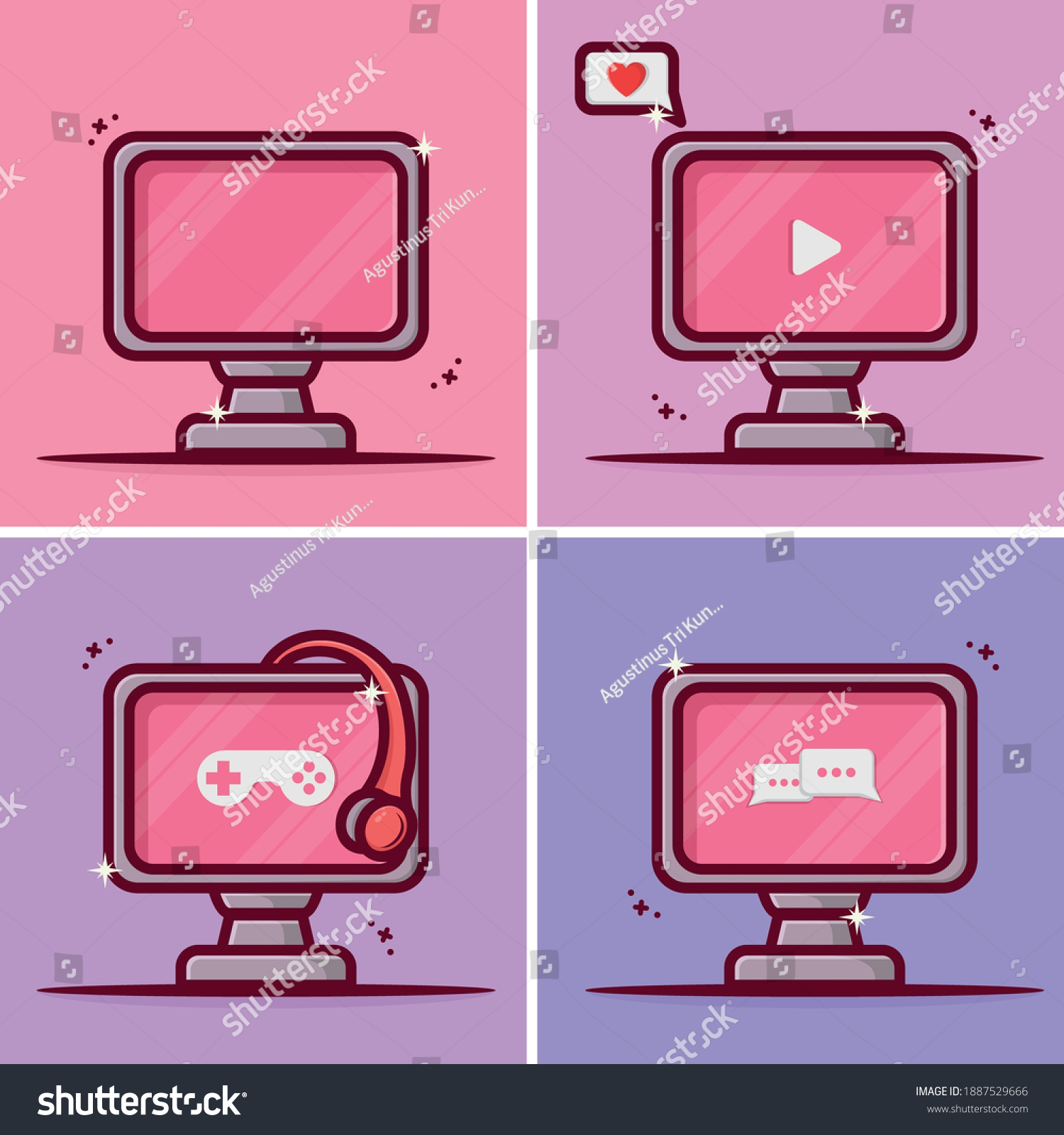 Content Creator Cartoon Vector Illustration Stock Vector (Royalty Free ...
