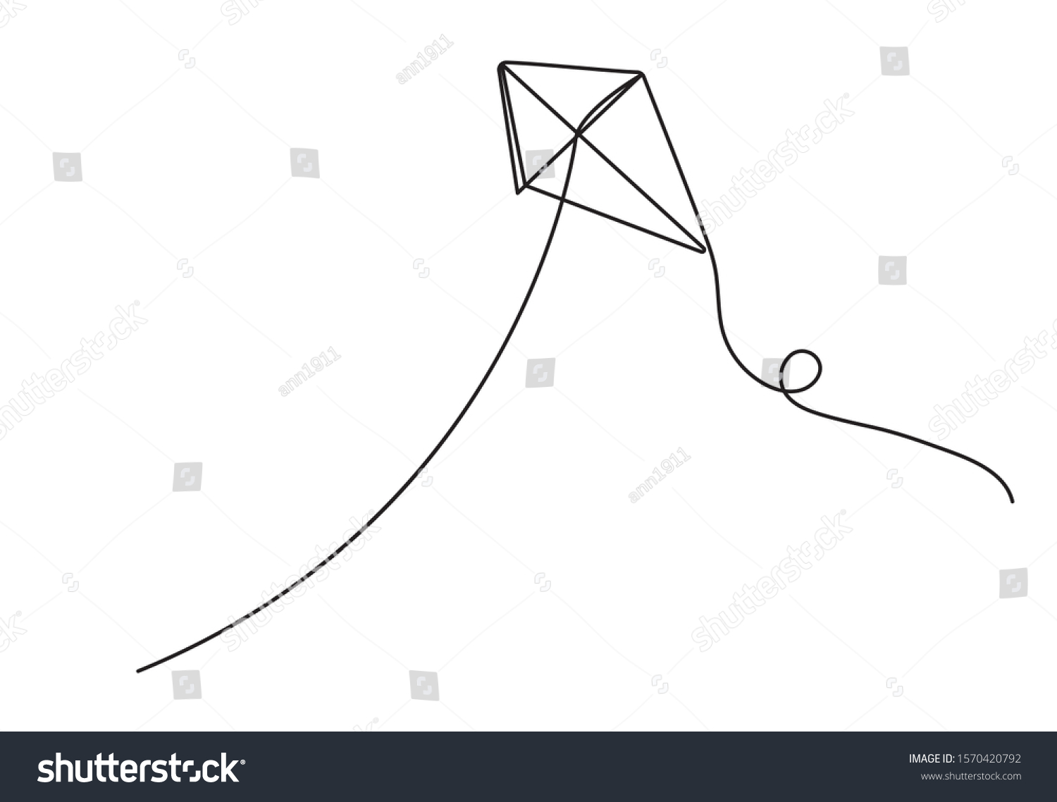 10,280 Kite drawing Images, Stock Photos & Vectors | Shutterstock