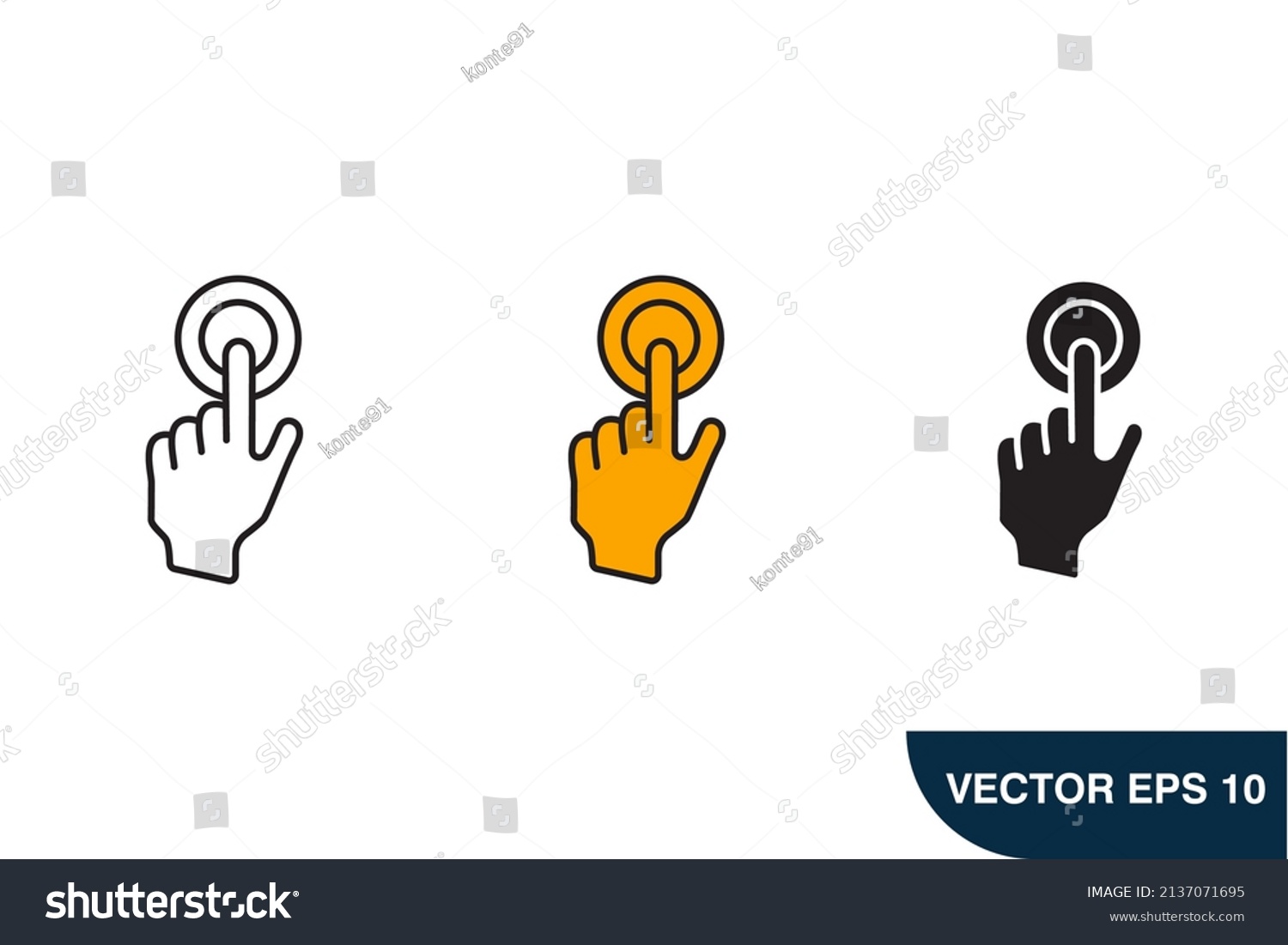 Control Icons Symbol Vector Elements Infographic Stock Vector (Royalty ...