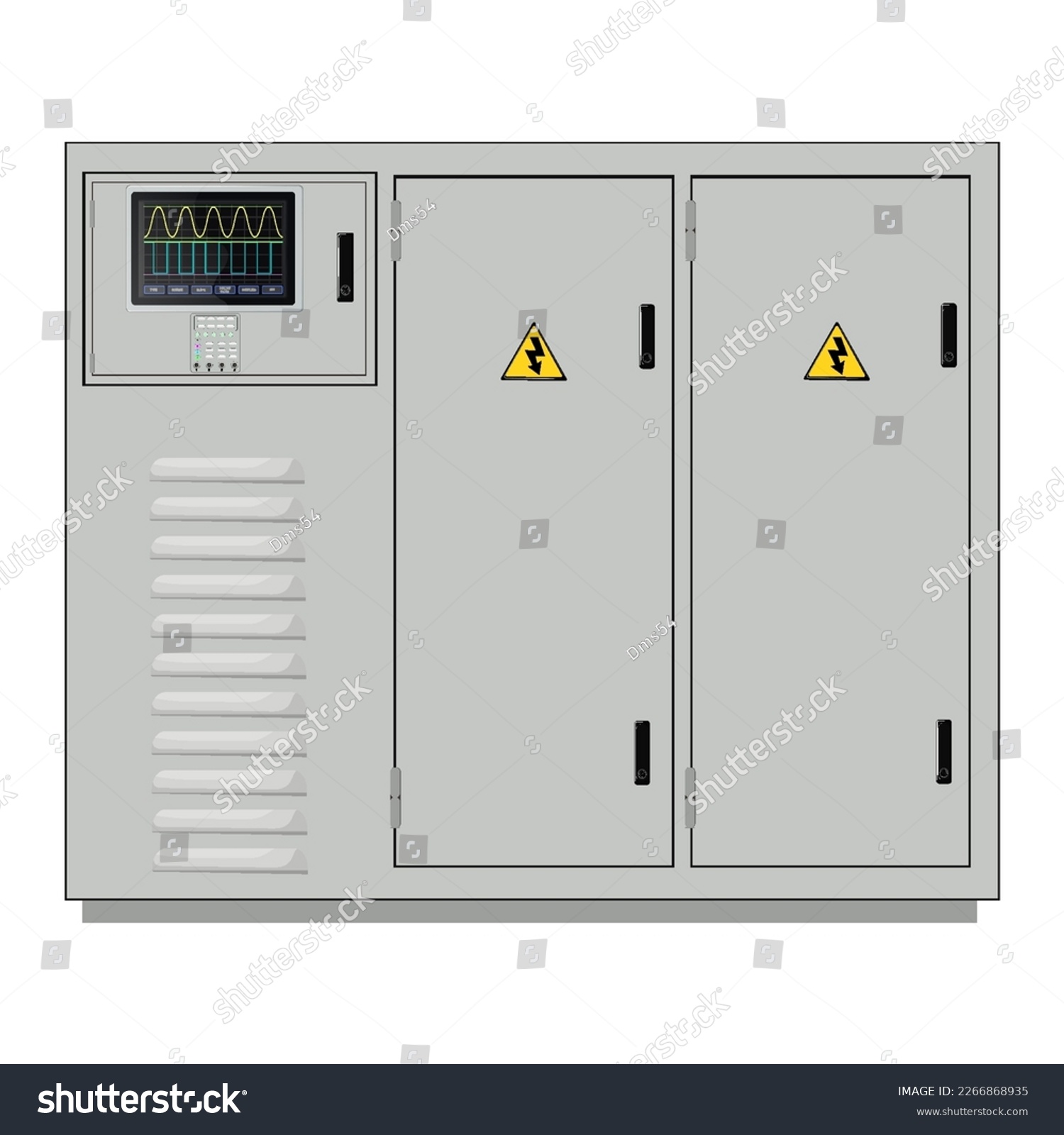 Control Panel. Production control panel and control of computer devices ...