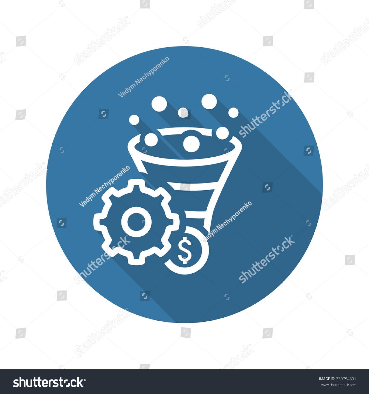 Conversion Rate Optimization Icon Business Concept Stock Vector ...