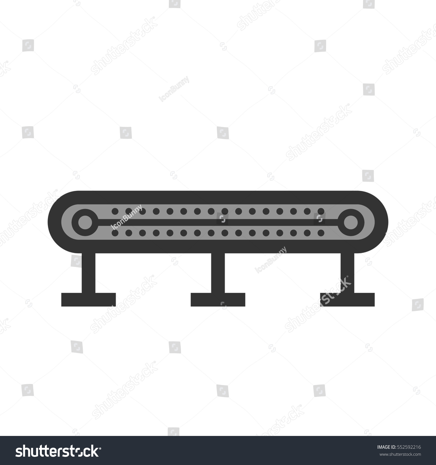 Conveyor Stock Vector (Royalty Free) 552592216 | Shutterstock