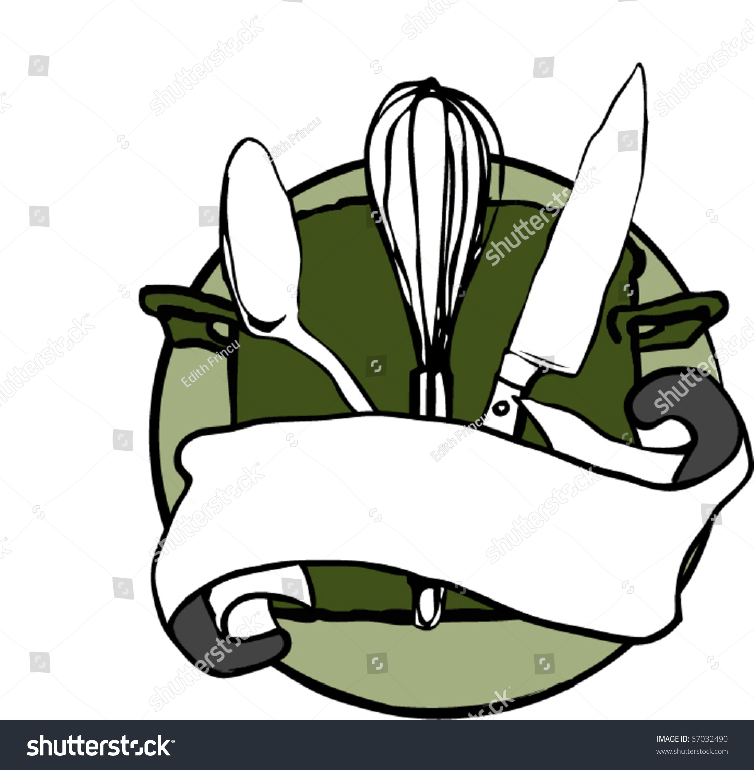 Cooking Drawing Logo Stock Vector (Royalty Free) 67032490