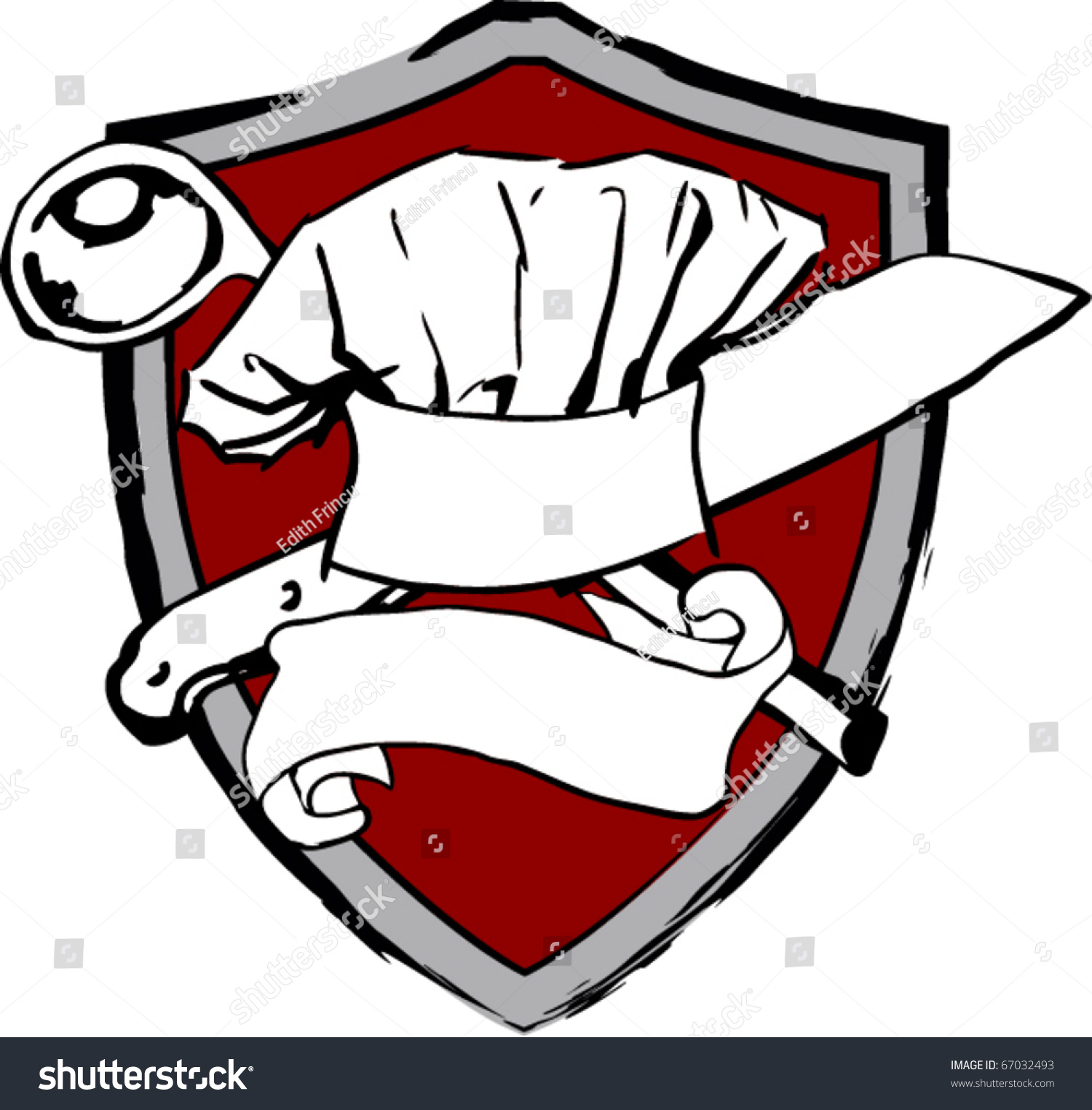 Cooking Drawing Logo Stock Vector (Royalty Free) 67032493
