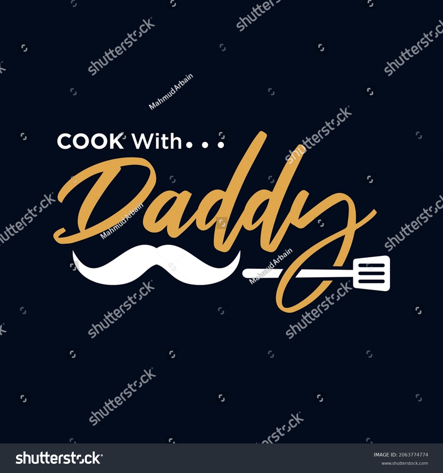 Cooking Daddy Logo Template Stock Vector (Royalty Free) 2063774774 ...