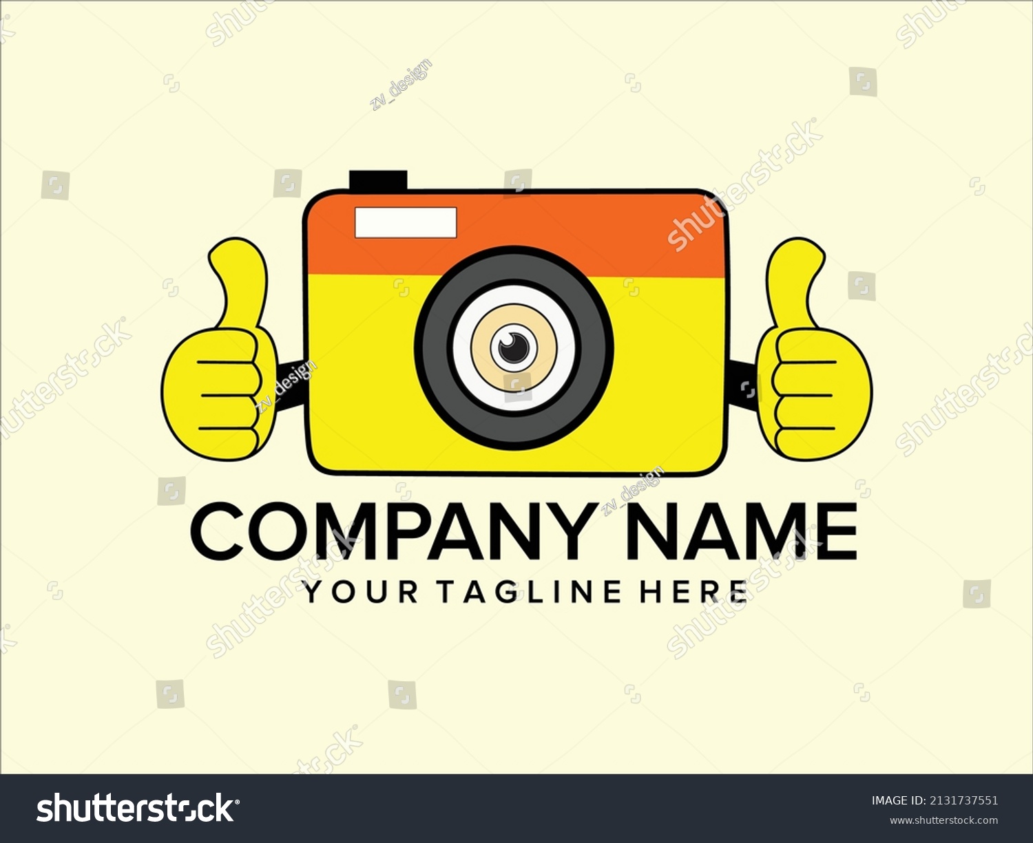 Cool Camera Logo Vector Illustration Stock Vector (Royalty Free ...