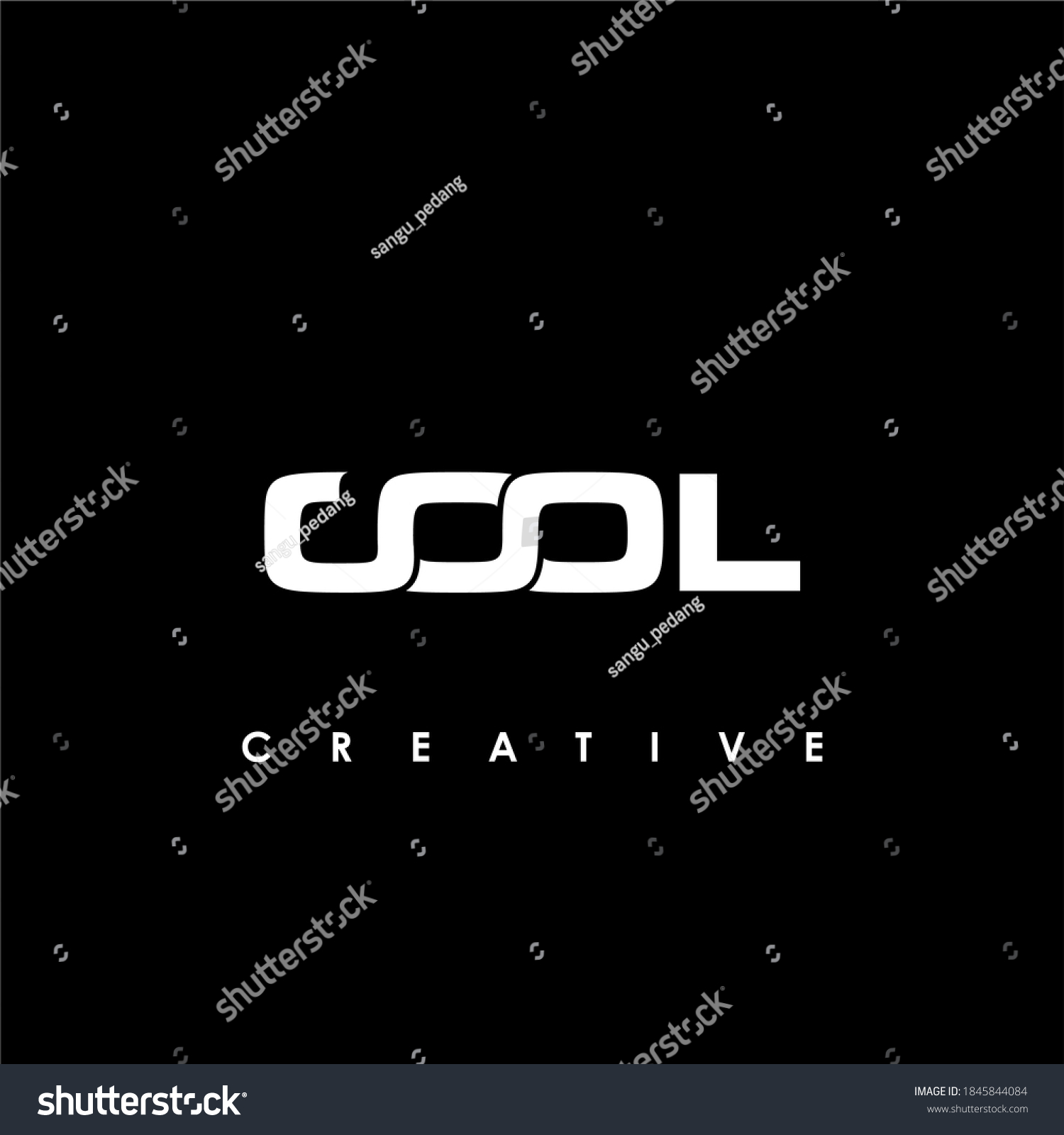 Cool Letter Initial Logo Design Template Stock Vector (Royalty Free ...