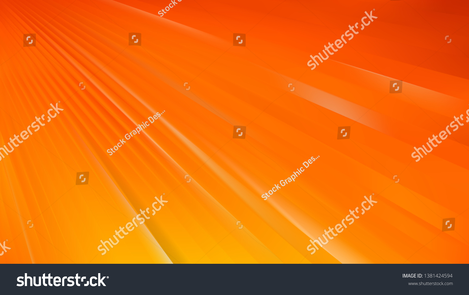 Cool Orange Diagonal Lines Background Stock Vector (Royalty Free ...