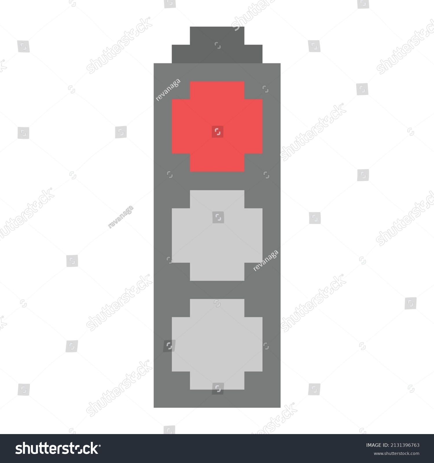 Cool Pixel Art Traffic Light Stock Vector (Royalty Free) 2131396763 ...