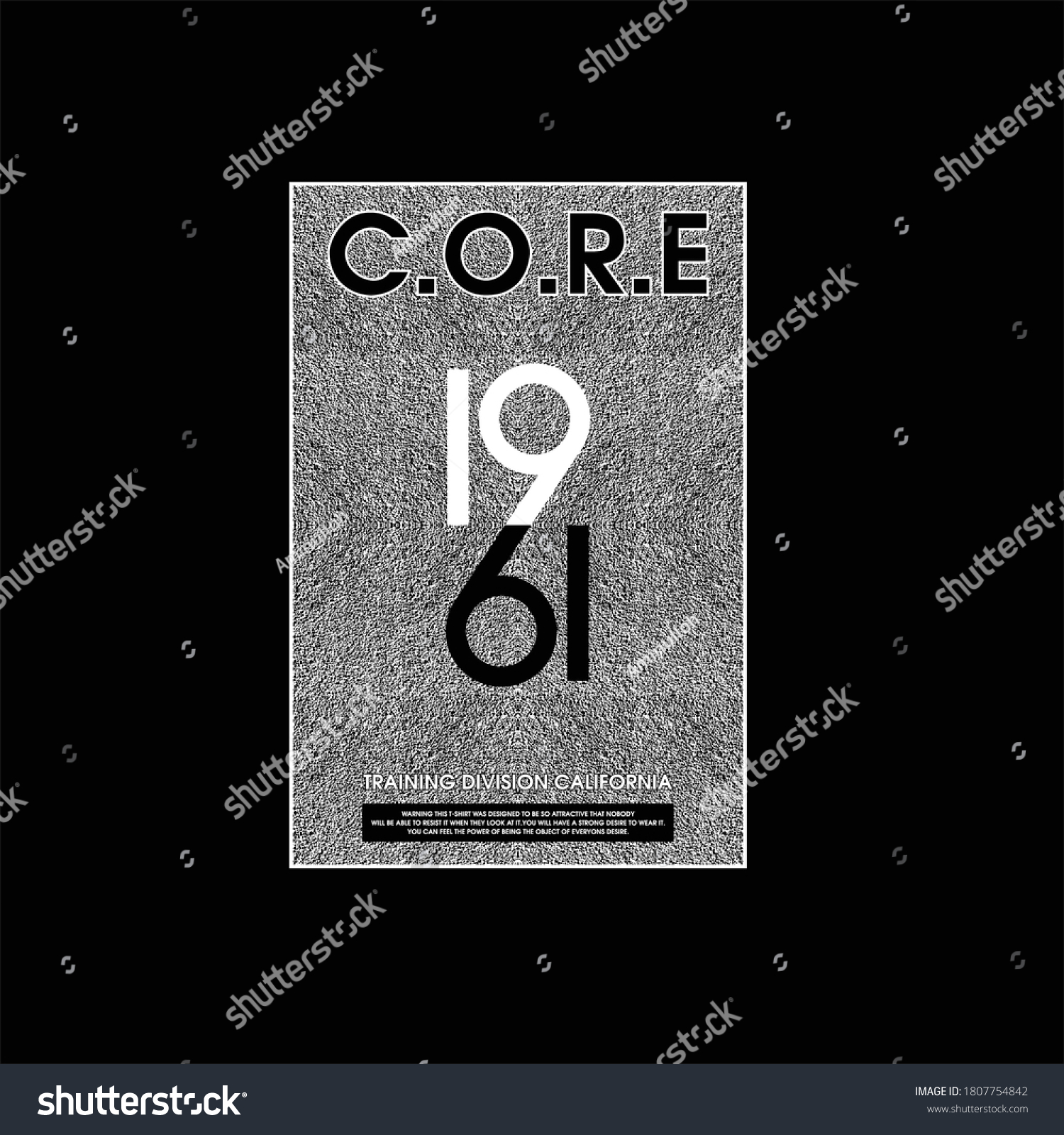 Core 1961 Training Division California Abstrack Stock Vector (Royalty ...