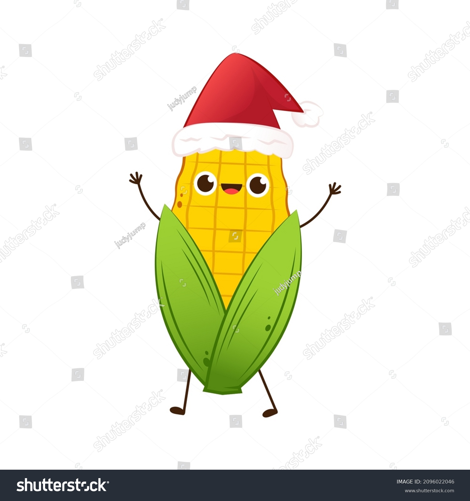 Corn Vector Corn Character Design Corn Stock Vector (Royalty Free ...