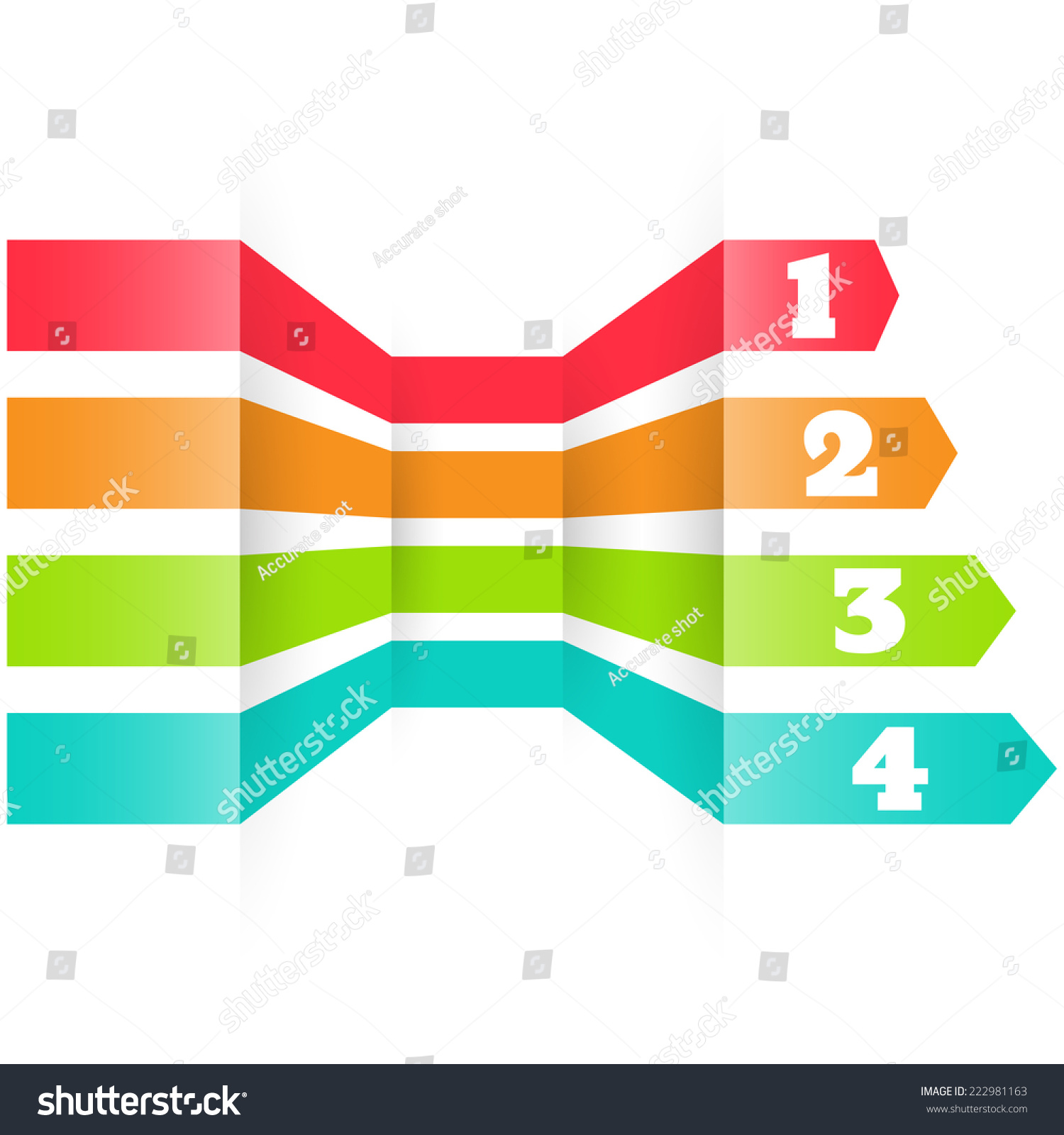 Corner Arrows Vector Illustration Stock Vector (Royalty Free) 222981163 ...