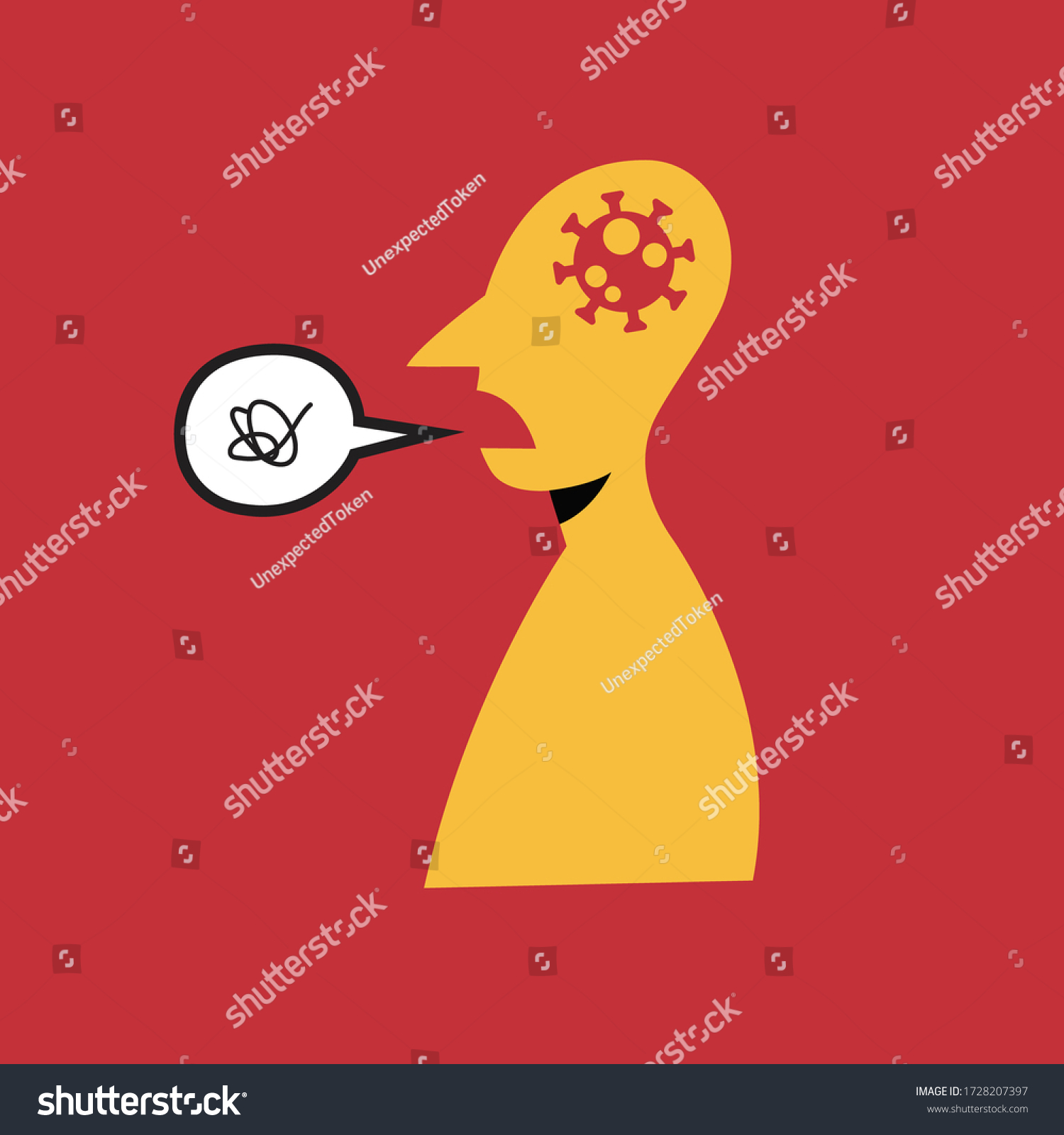 Coronavirus Panic Talk Concept Coronavirus ... Coronavirus Panic Talk Concept Coronavirus ...