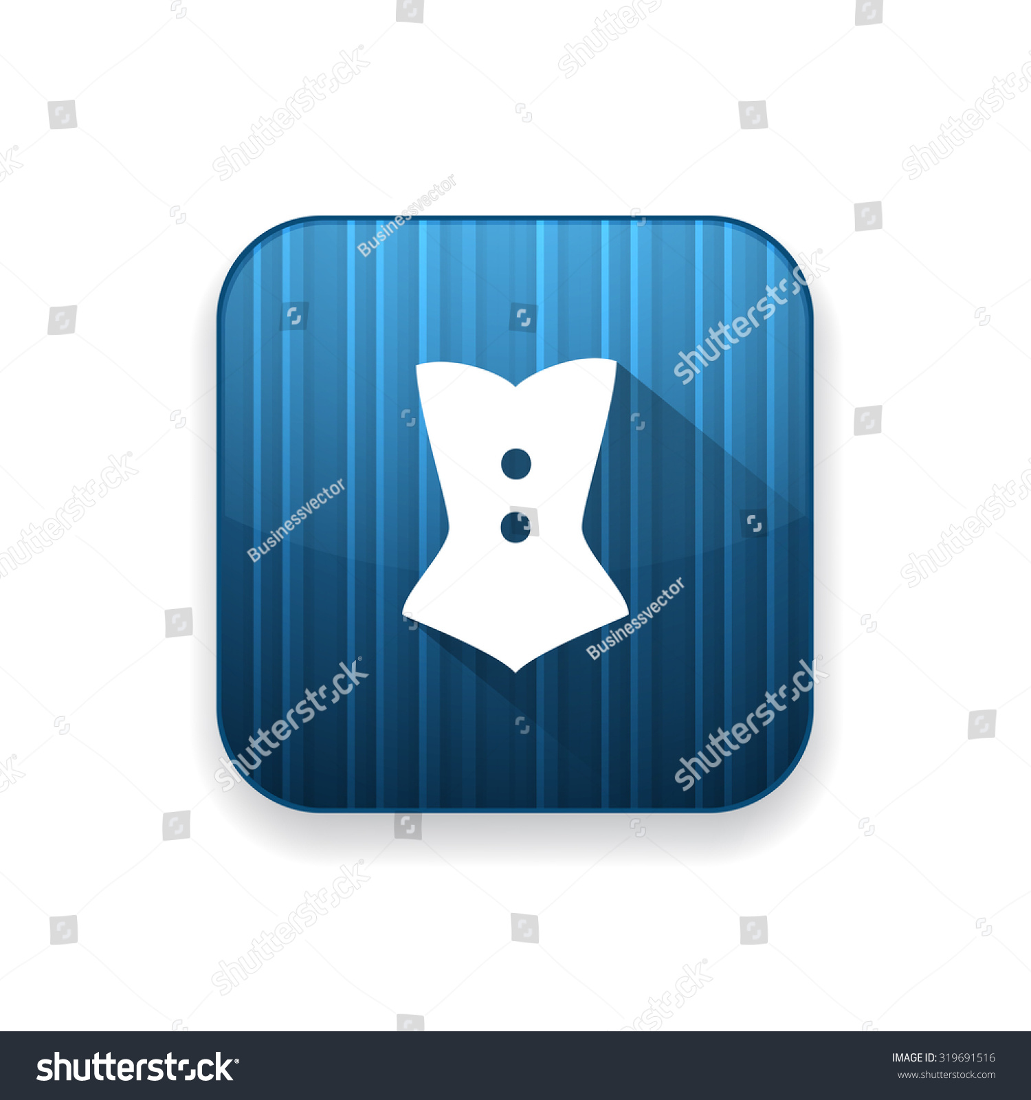 Corset Icon Stock Vector (Royalty Free) 319691516 | Shutterstock