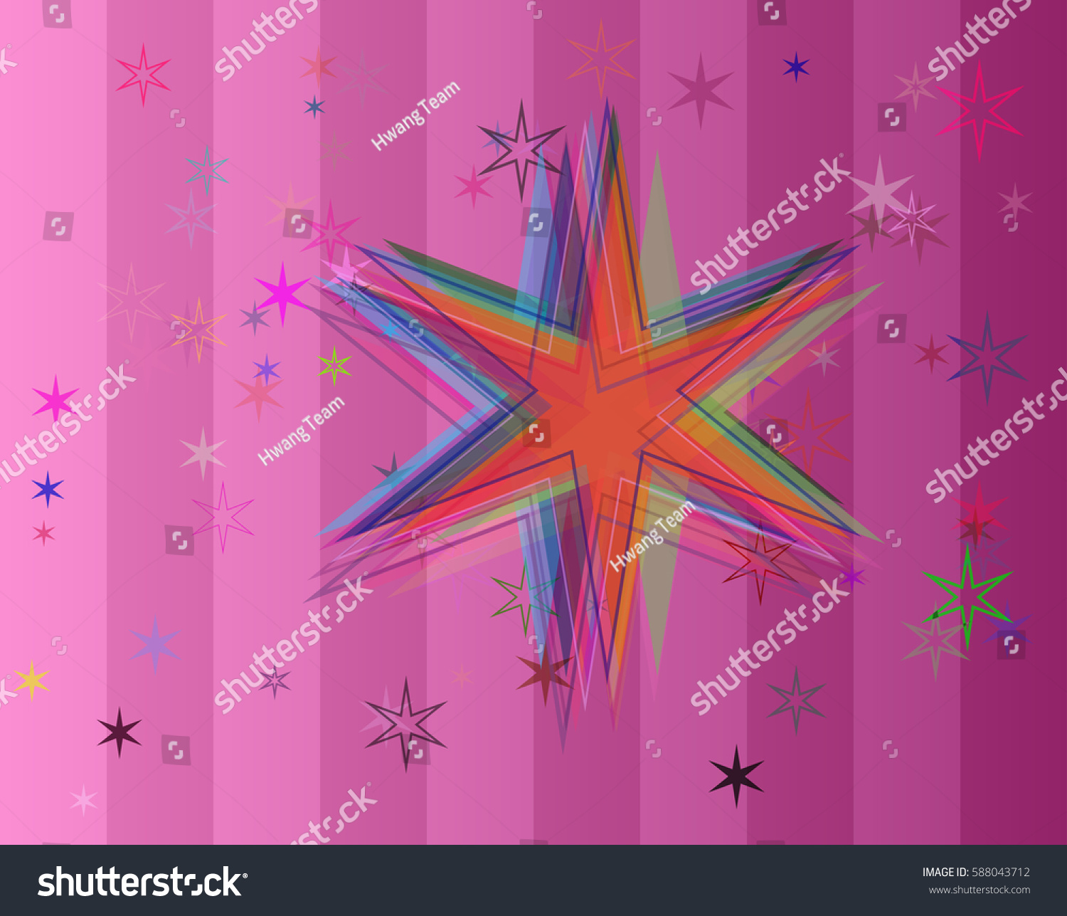 Cosmos Template Idea Stock Vector (Royalty Free) 588043712 | Shutterstock