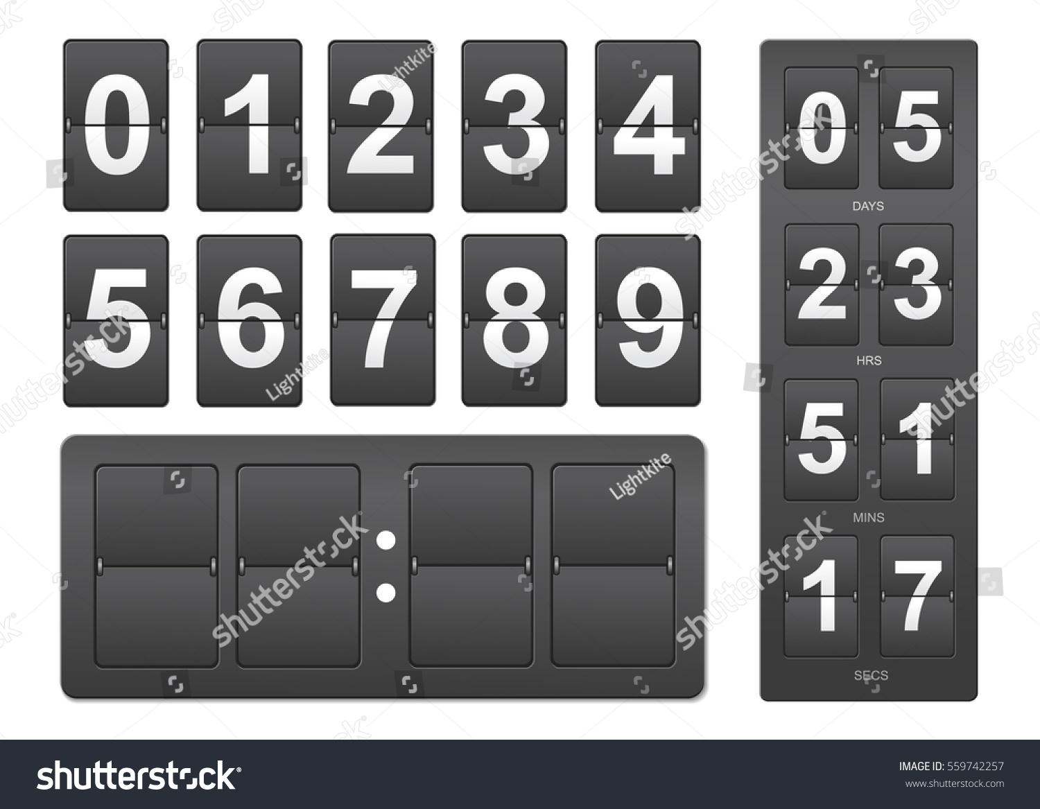 3,526 Flip countdown timer Images, Stock Photos & Vectors | Shutterstock