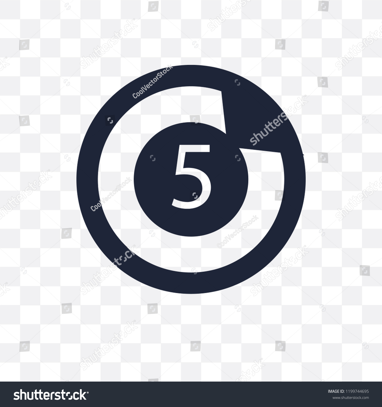 Countdown Transparent Icon Countdown Symbol Design Stock Vector ...