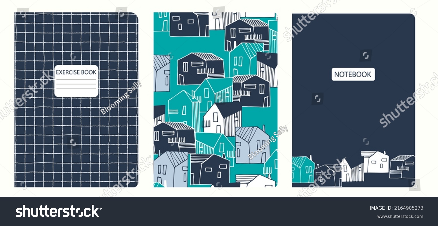 Cover Page Vector Templates Based On Stock Vector (Royalty Free ...