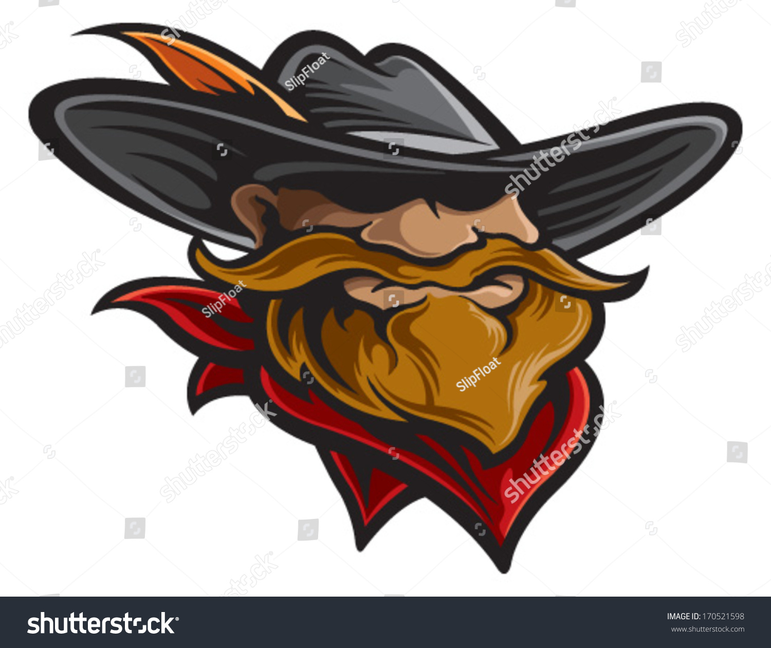 Cowboy Stock Vector (Royalty Free) 170521598