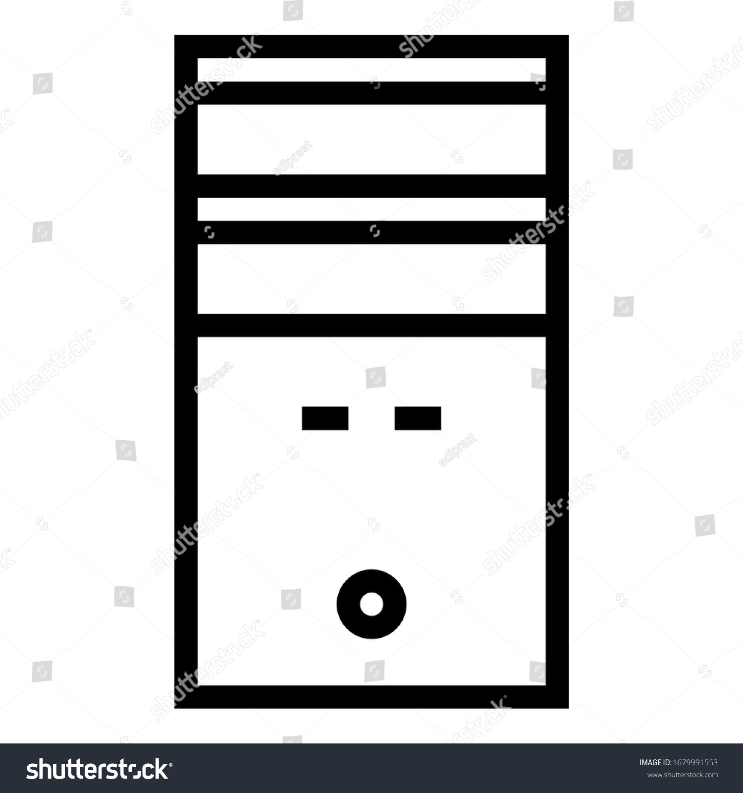 Símbolo de icono del equipo de: vector de stock (libre de regalías ...