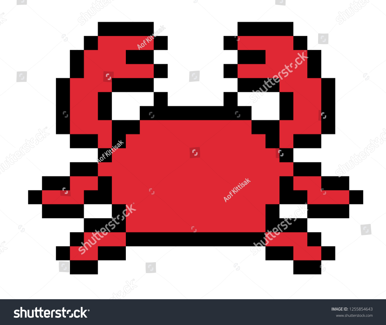 654 imágenes de Pixel crab - Imágenes, fotos y vectores de stock ...