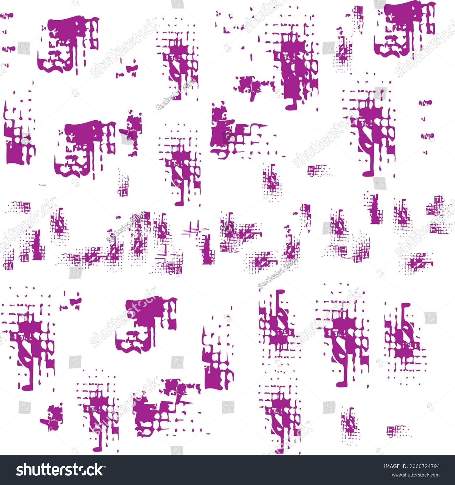 Crack Full Print Vector Designs Stock Vector (Royalty Free) 2060724794 ...